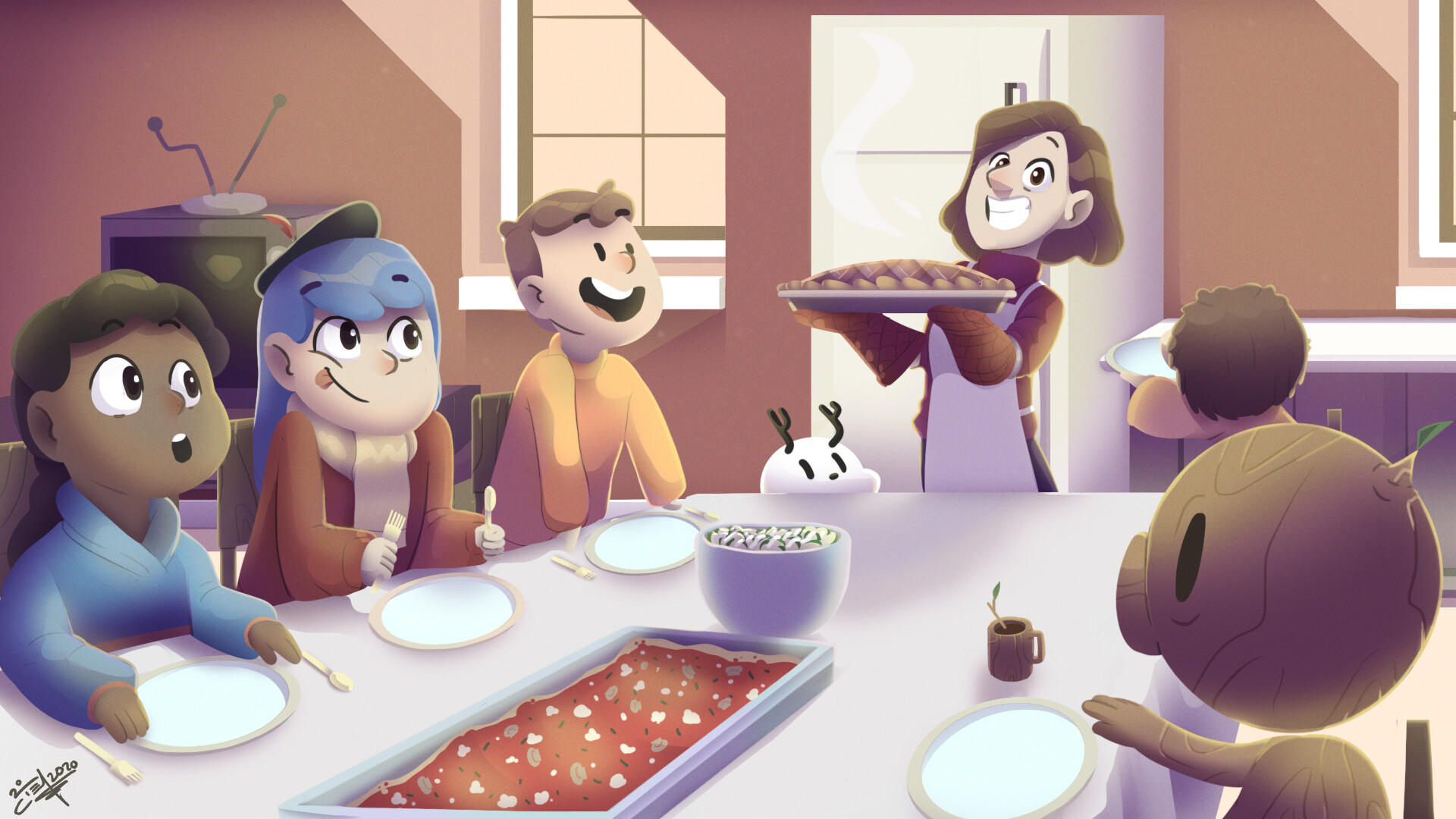 ArtStation - Hilda Season 2 fan art