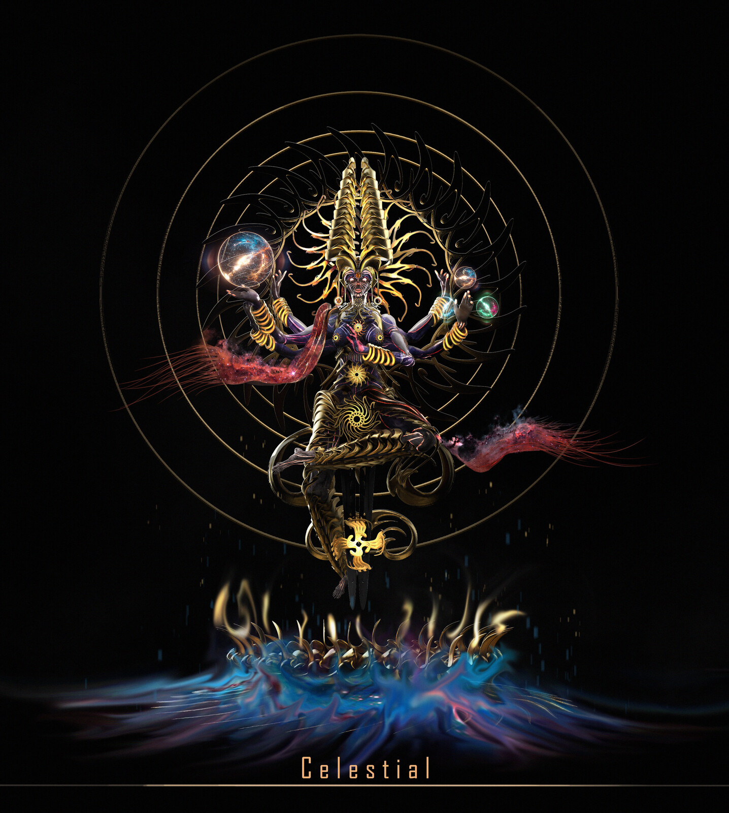 Ajinkya Lad - Artstation Challenge - Grand Space Opera Light Age