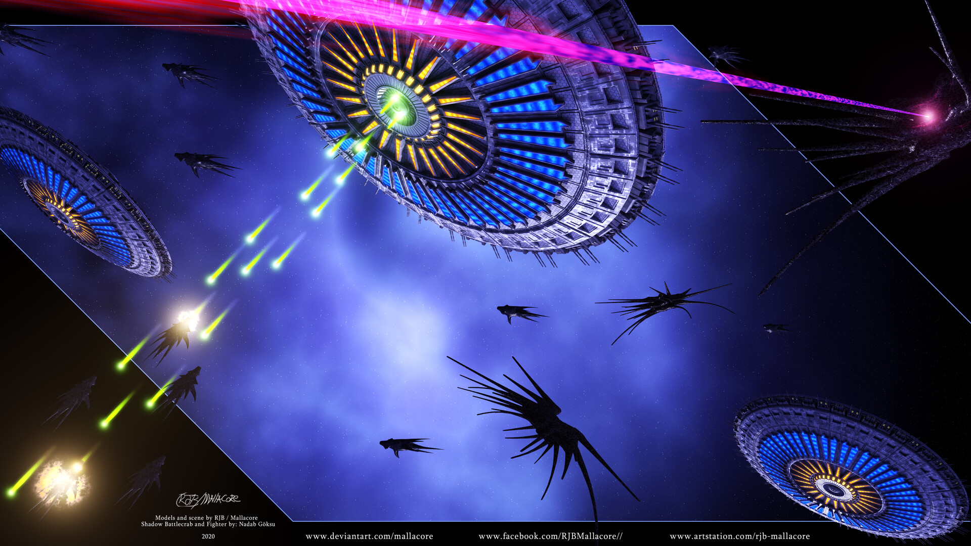 ArtStation - Babylon 5 - Dancing with Shadows