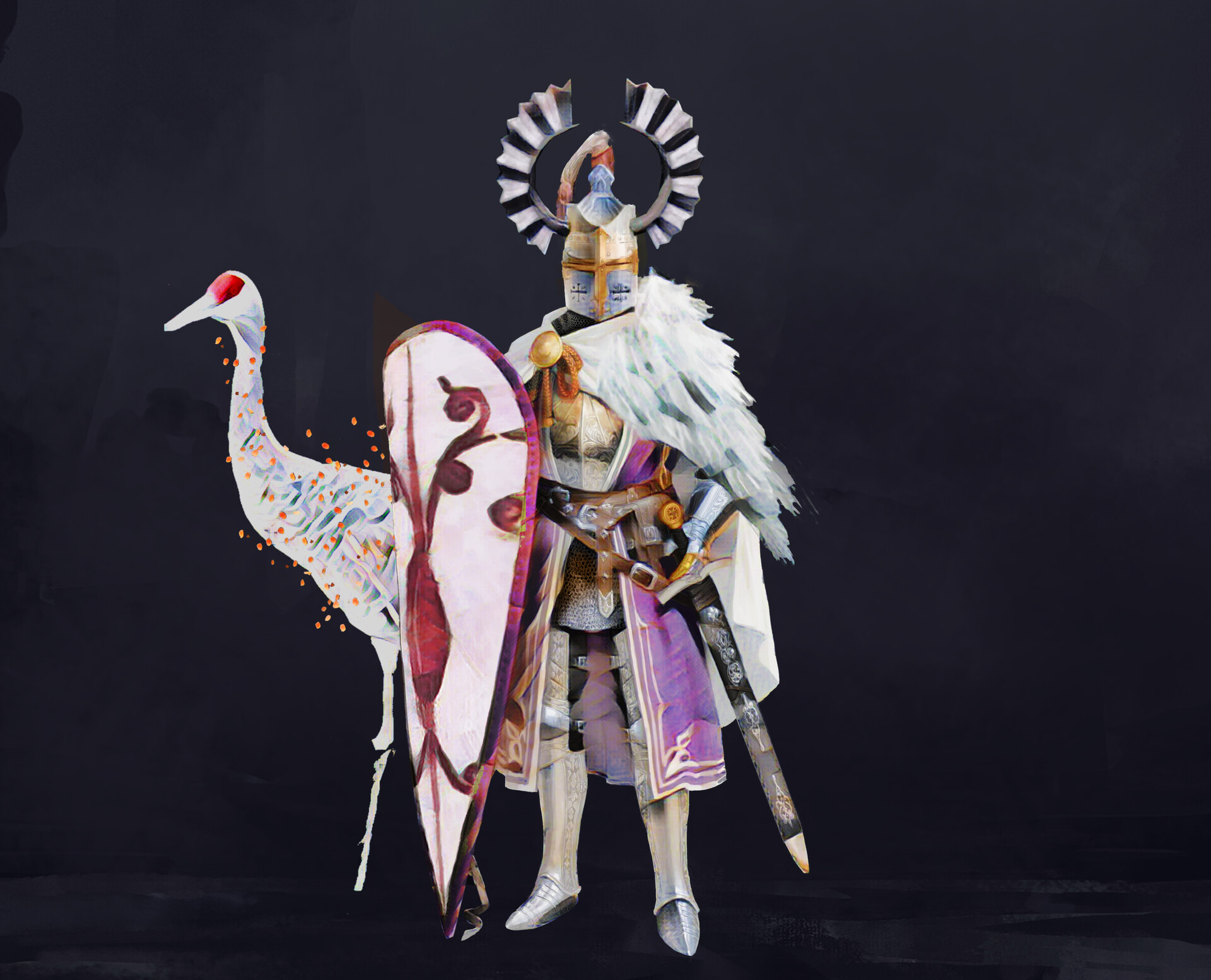 ArtStation - Crane Knight