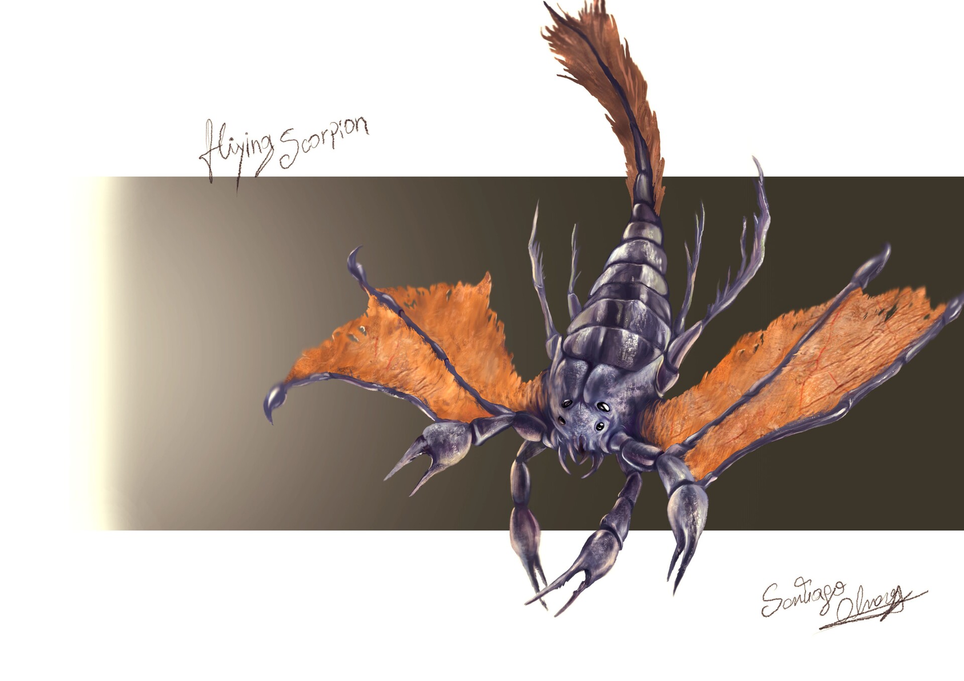 ArtStation - Fliying Scorpion