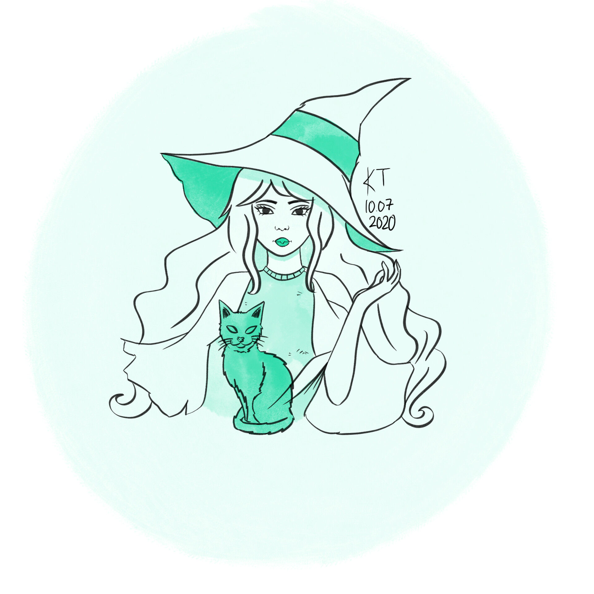 Katie Tong - Witchtober 2020