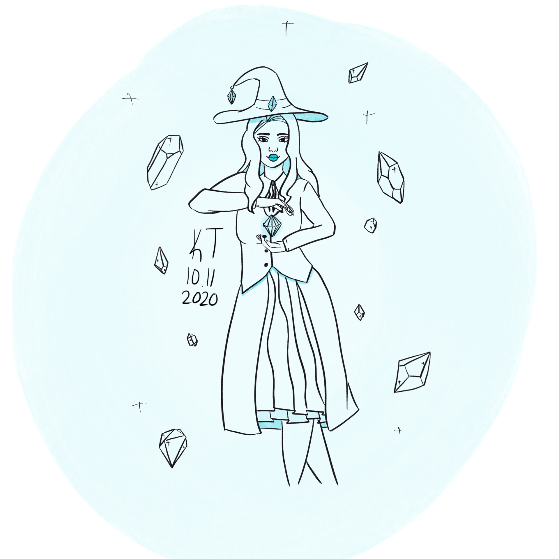 Katie Tong - Witchtober 2020