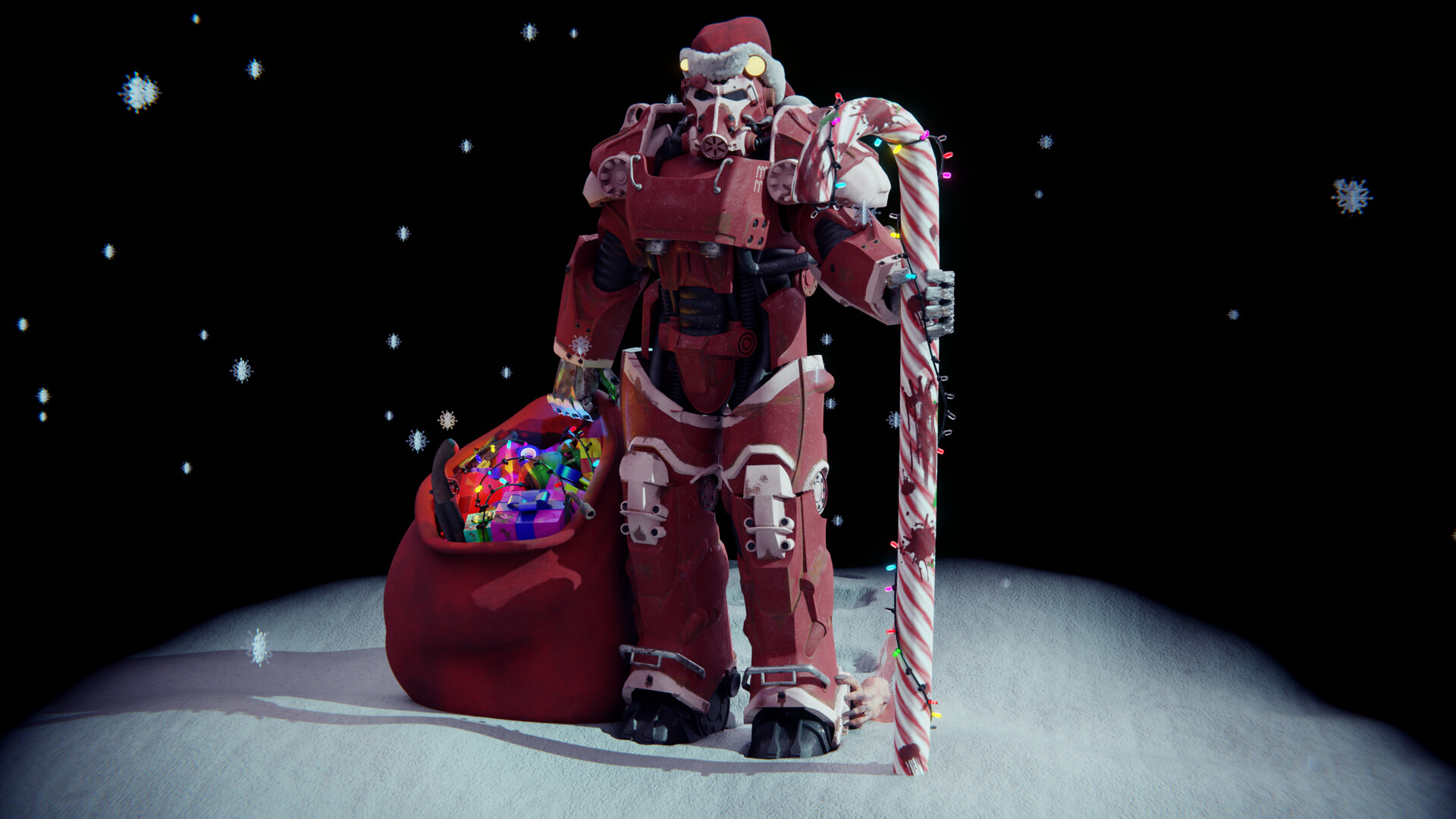 ArtStation - Santa from the Wastelands Fallout