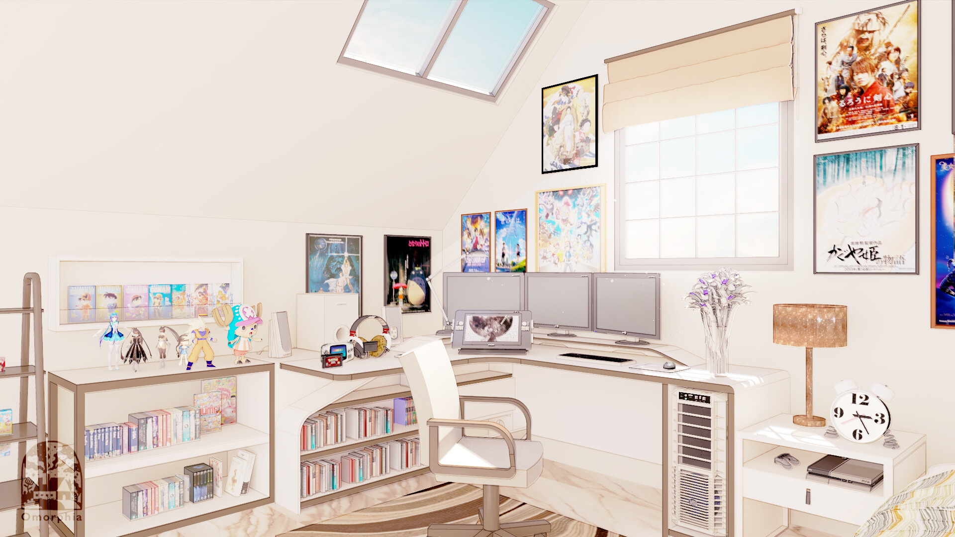 ArtStation - Geeky Gamer Room