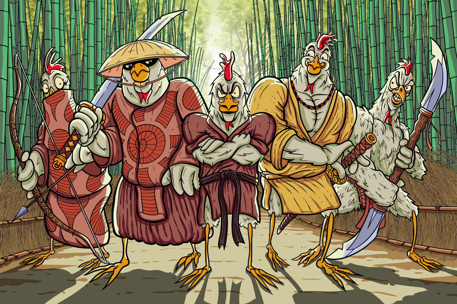 ArtStation - The Infamous Basan Gang