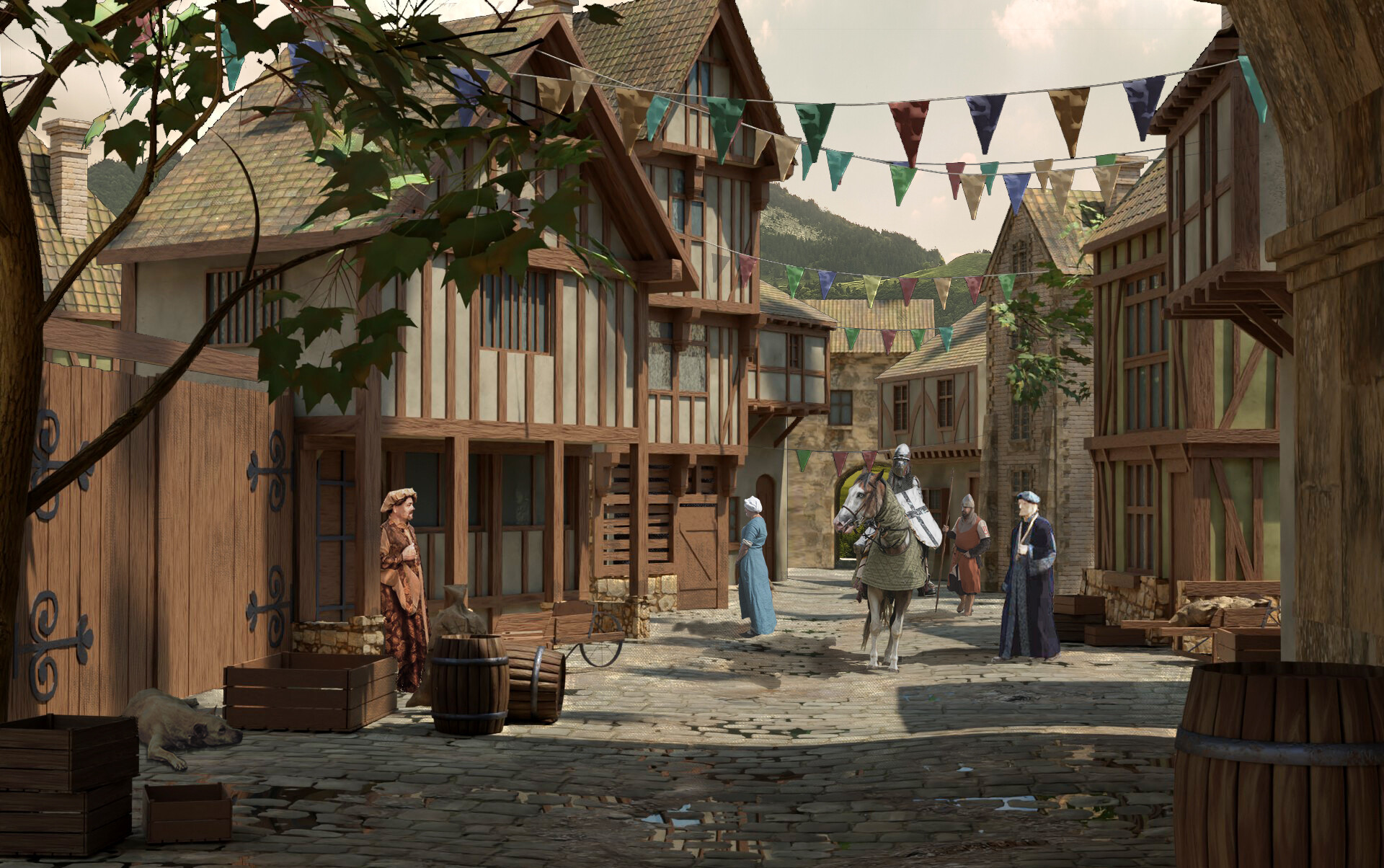 ArtStation - medieval concept