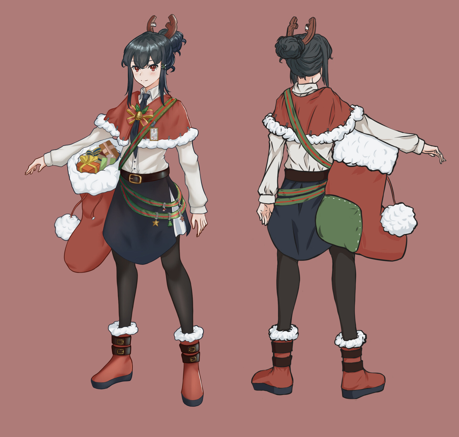 ArtStation - Christmas character design