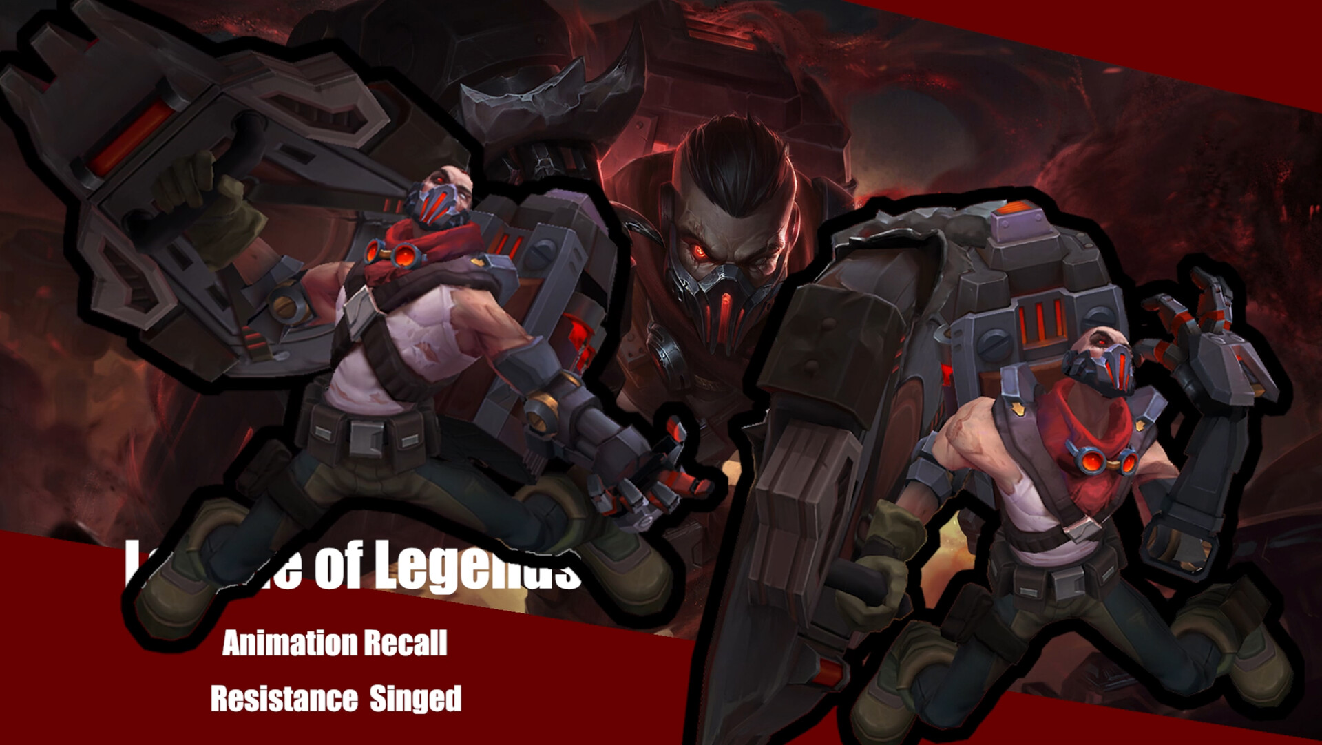 Awen Yu - Leagues of Legends Resistance Singed Recall Animation 2020