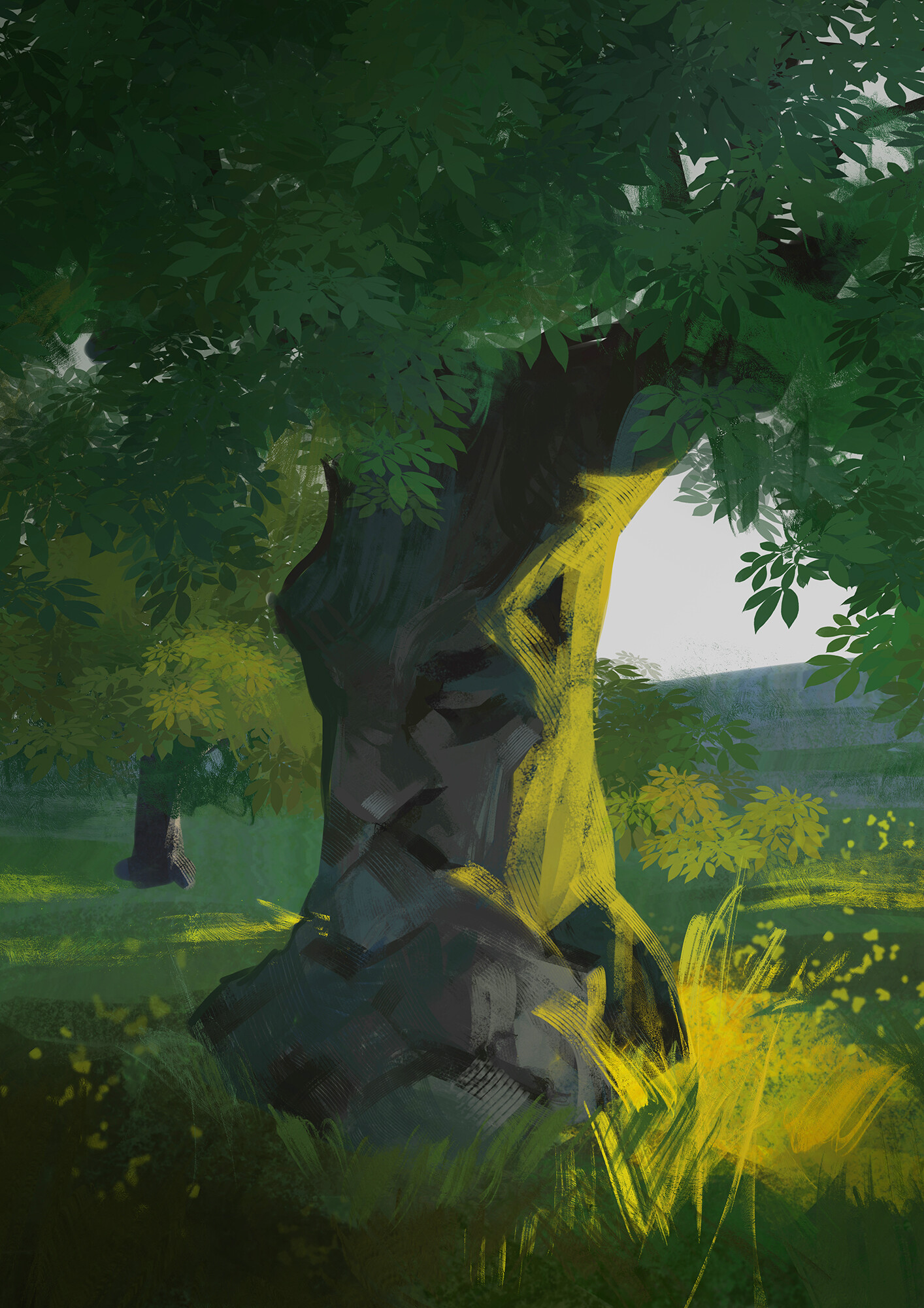 ArtStation - A wise tree