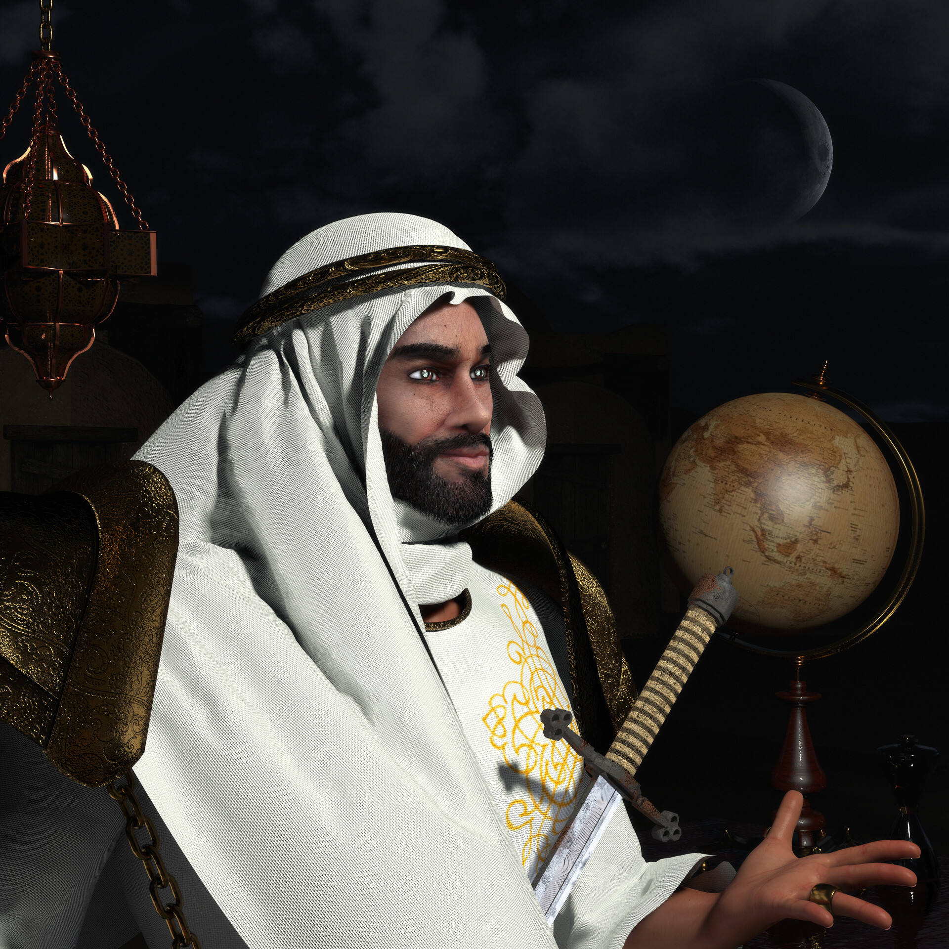 ArtStation - DESERT'S MAN