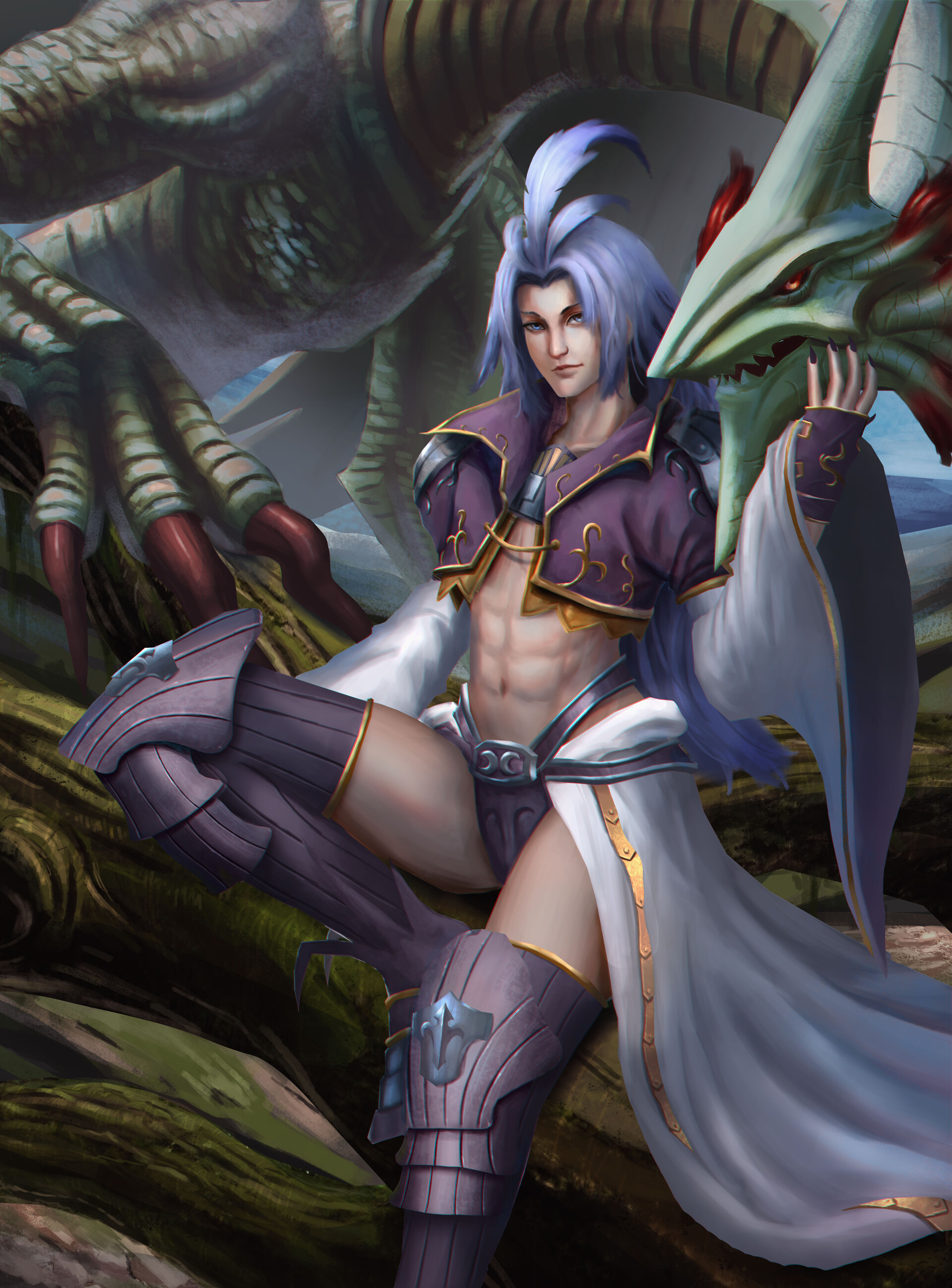 ArtStation - FF 9 kuja fanart