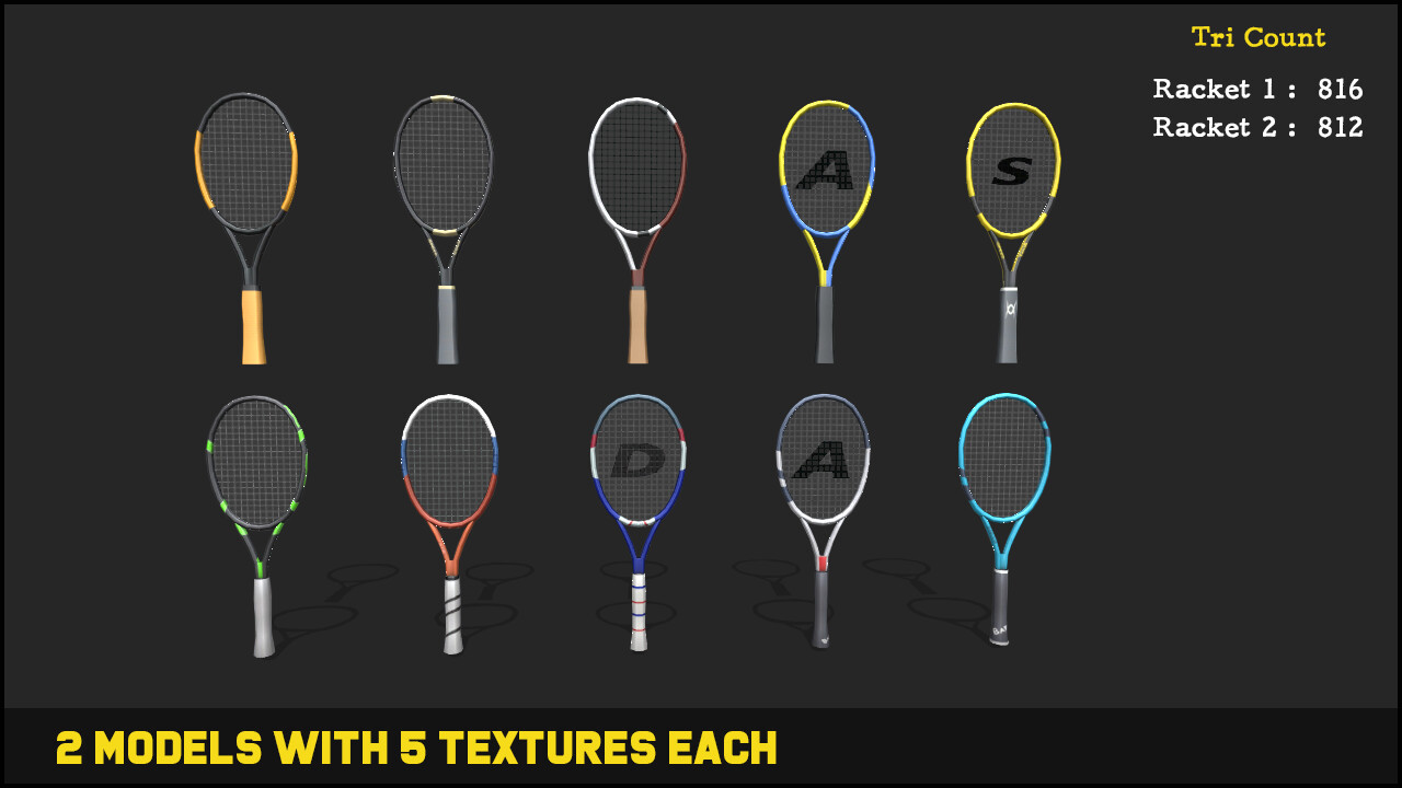 TGameAssets - Tennis Game Assets