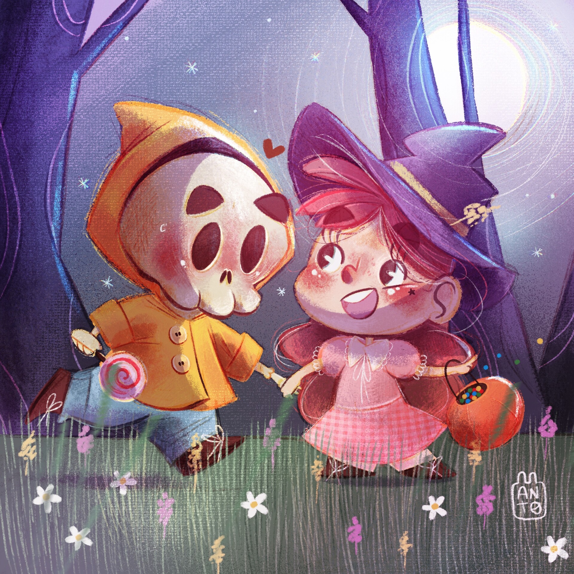 ArtStation - Halloween Love