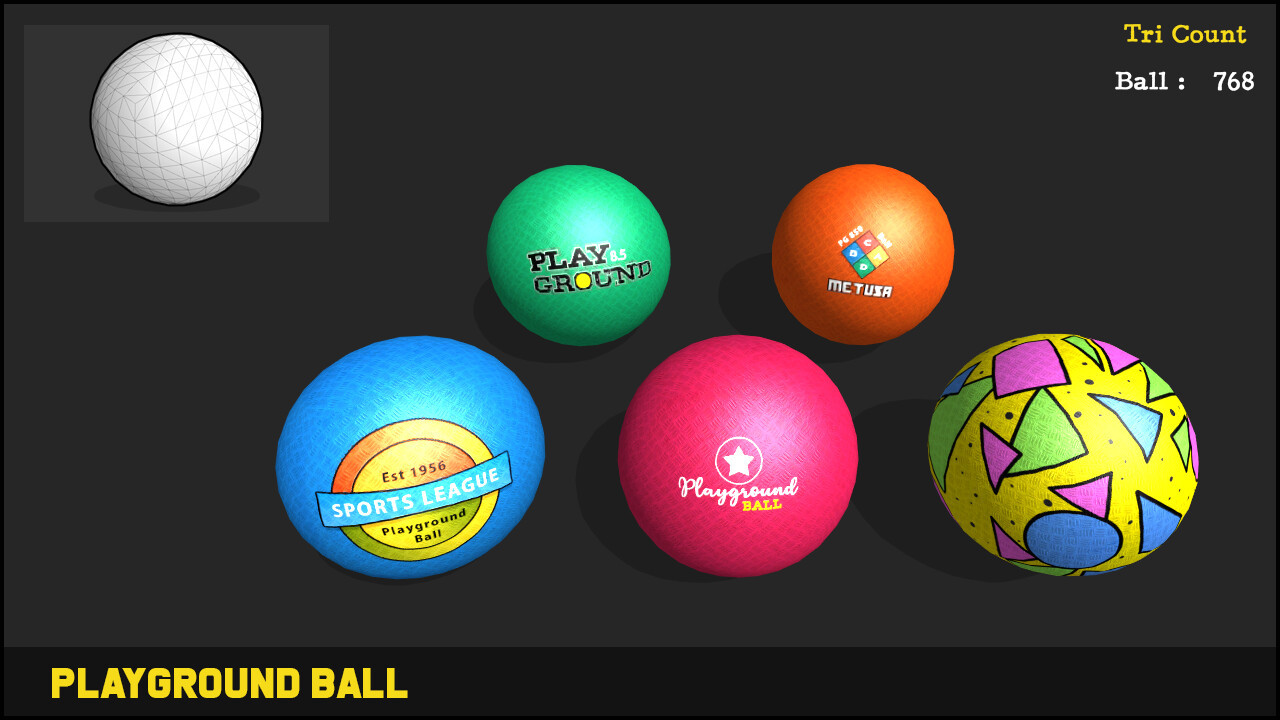 TGameAssets - Sports Ball Assets Mega Bundle