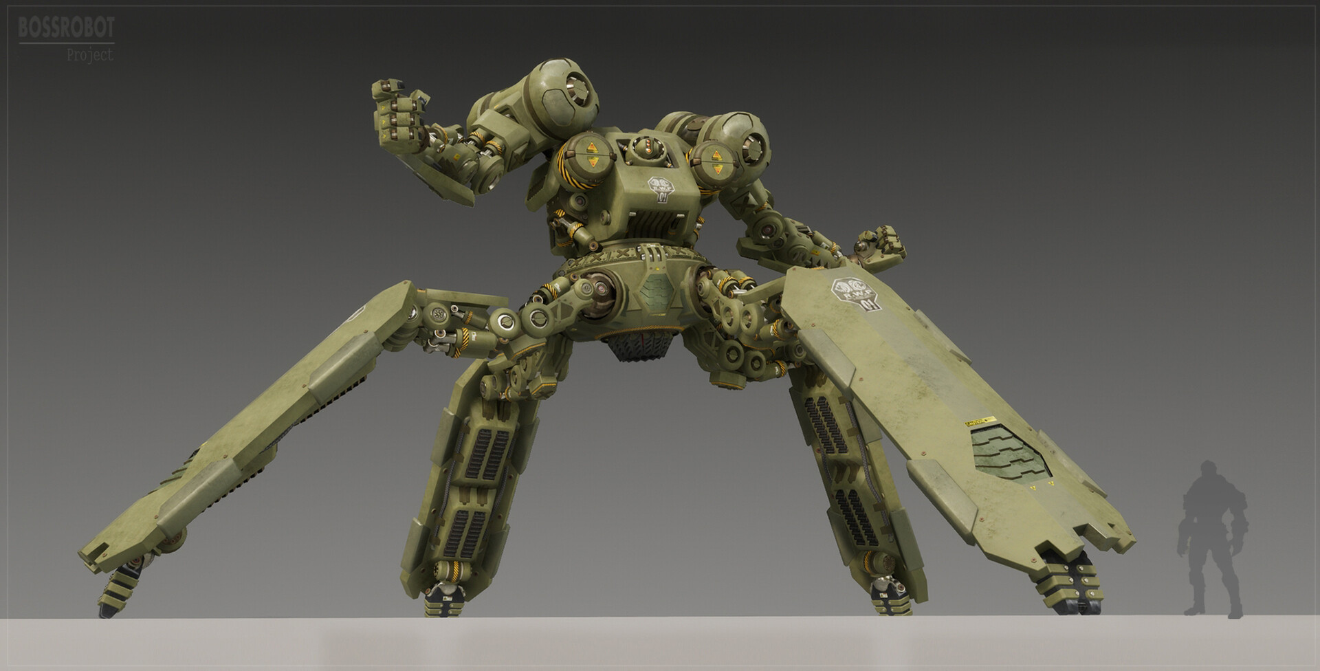 ArtStation - Unreal Project _ End level Boss