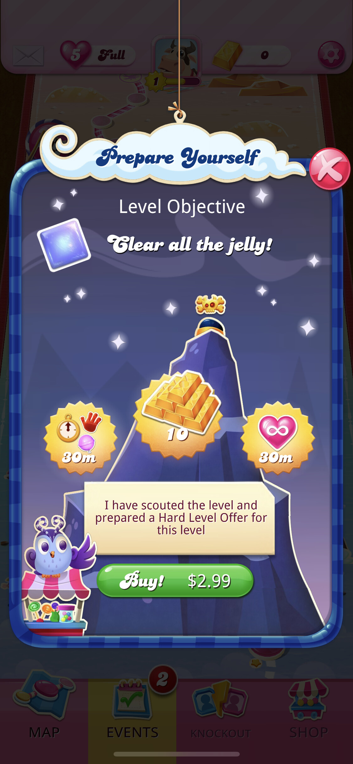 Kenneth Lim - Candy Crush Saga- Hard Level Offer Revamp