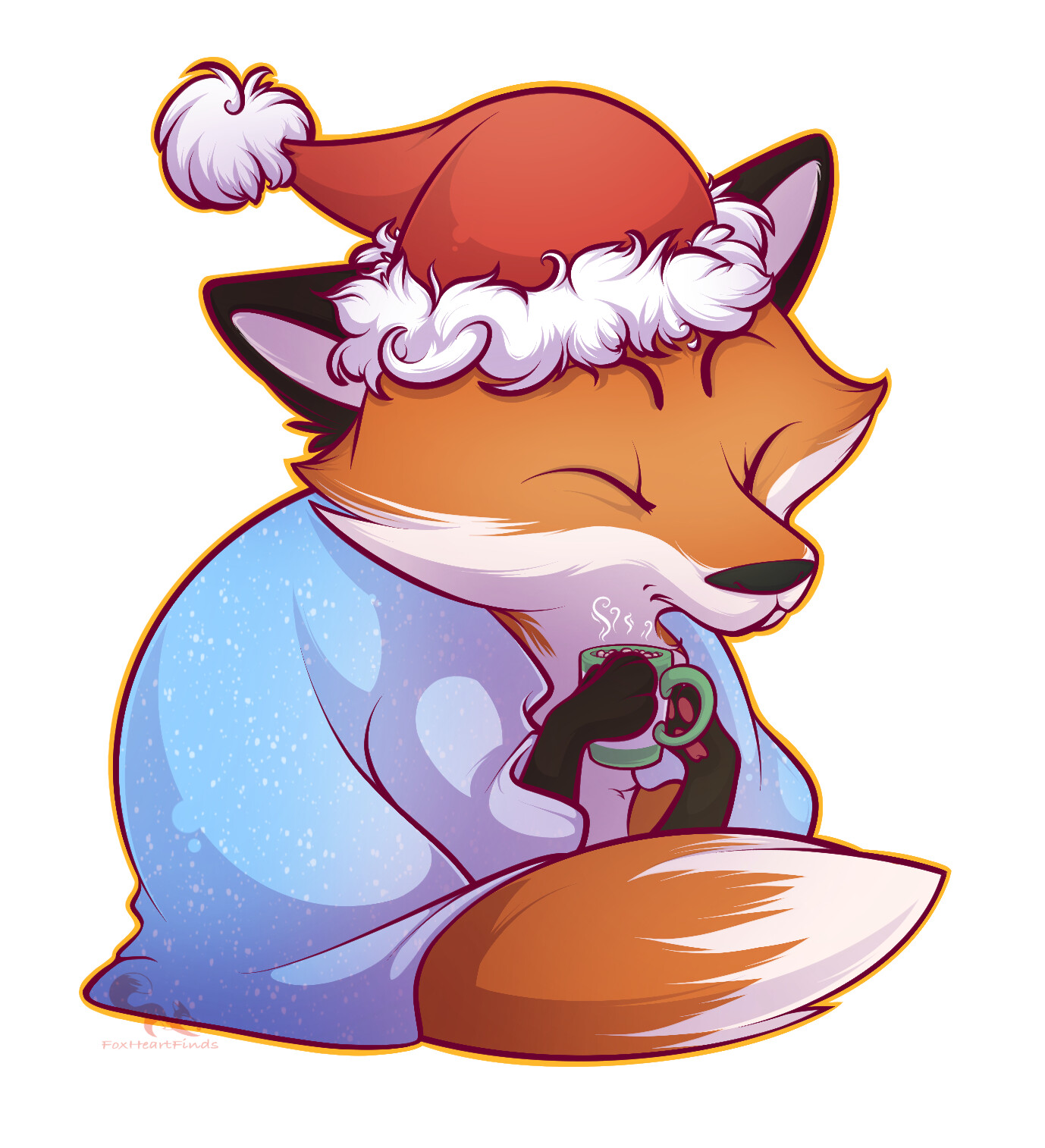 ArtStation - Cozy Christmas Critter