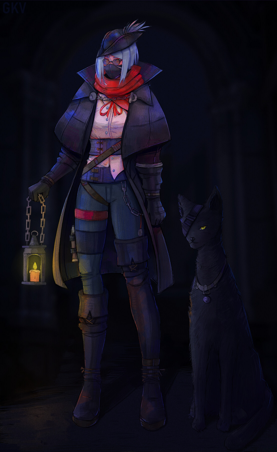 ArtStation - Goth caretaker