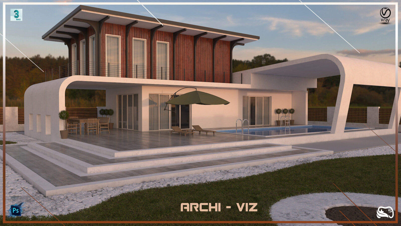 Shankar N - "Villa" - (Architecture Visualization)