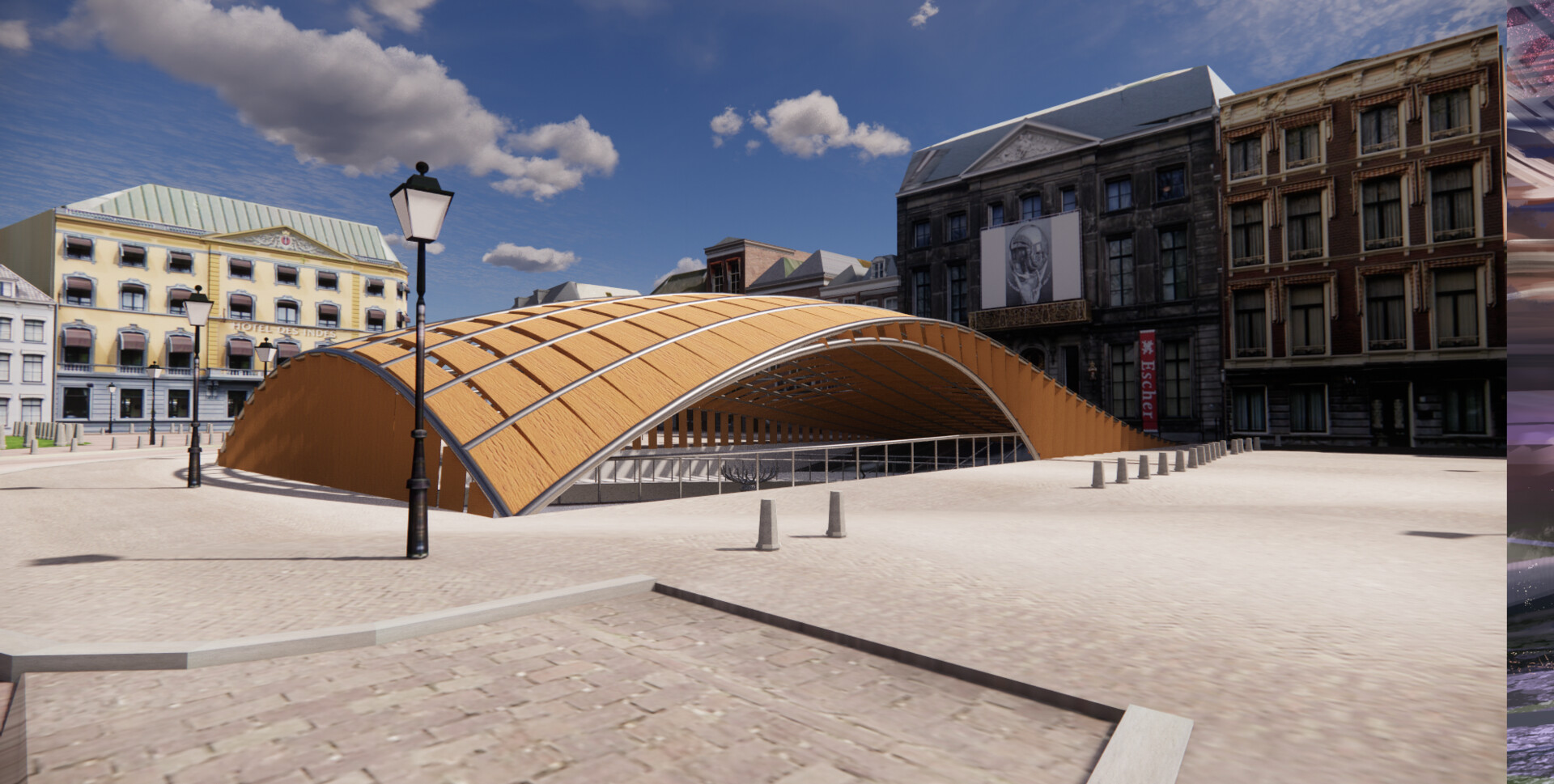 ArtStation - Entrance to the Escher Museum