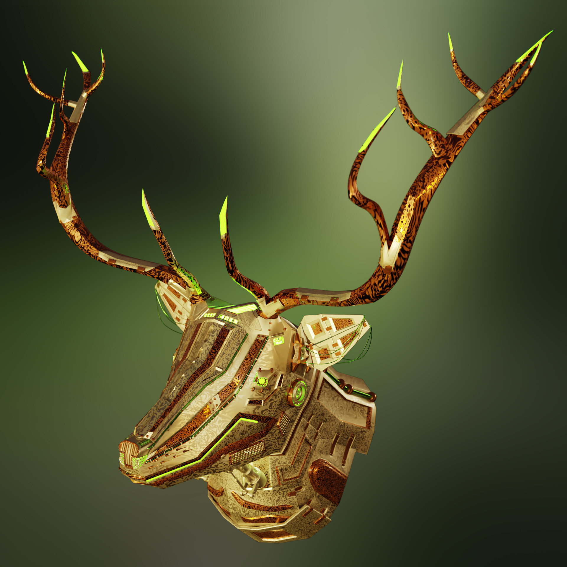 ArtStation - Mecha deer