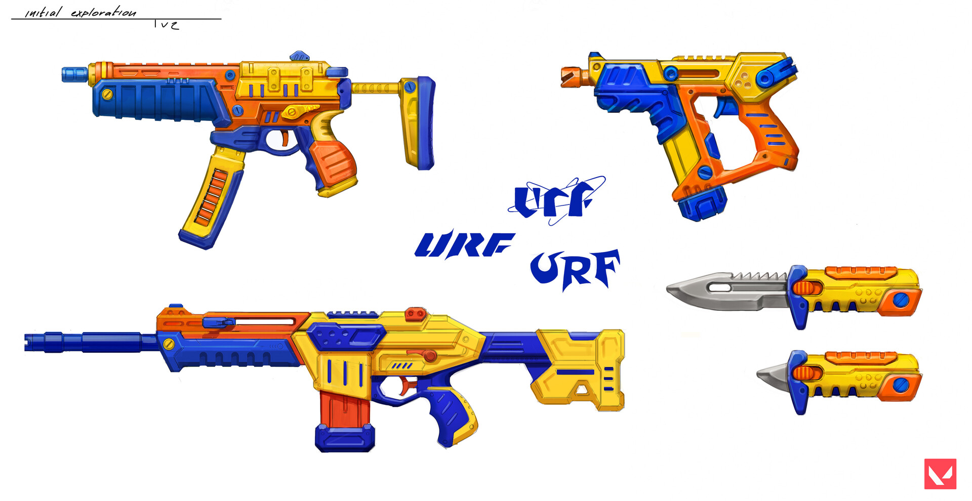 ArtStation - initial exploration - BlastX VALORANT