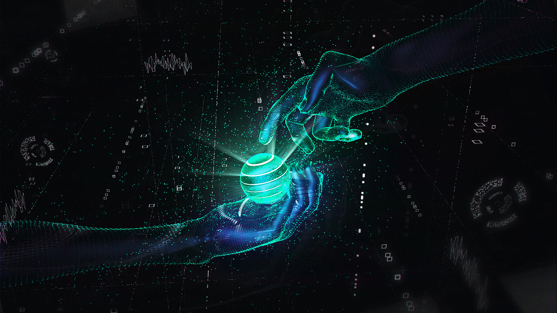 ArtStation - X-Particles HUD Experience