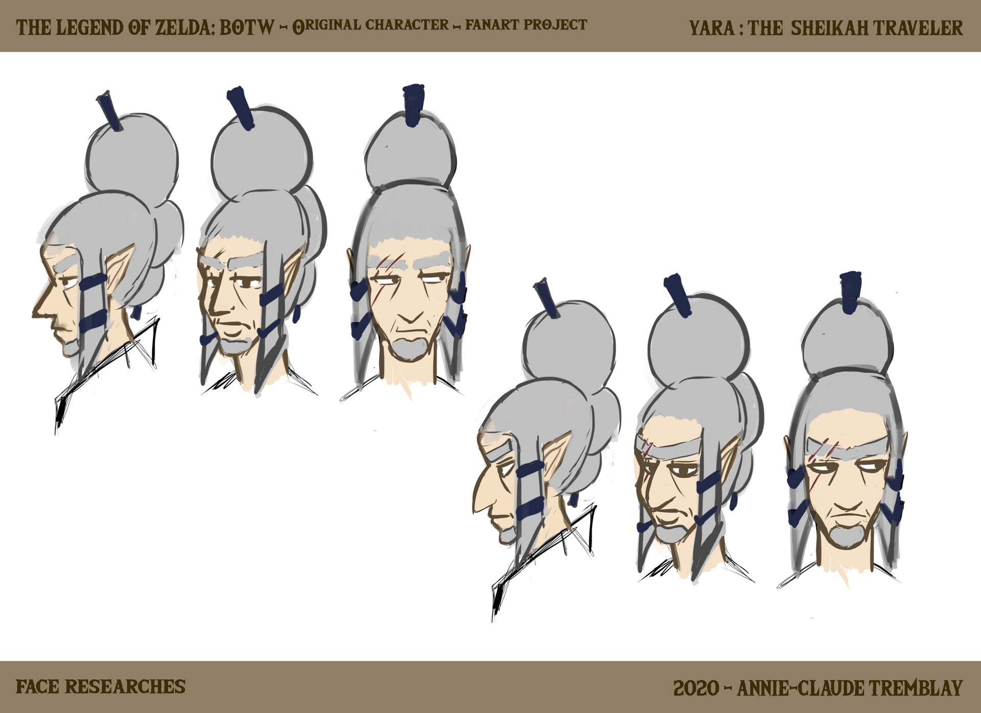 ArtStation The Legend Of Zelda BOTW OC FANART