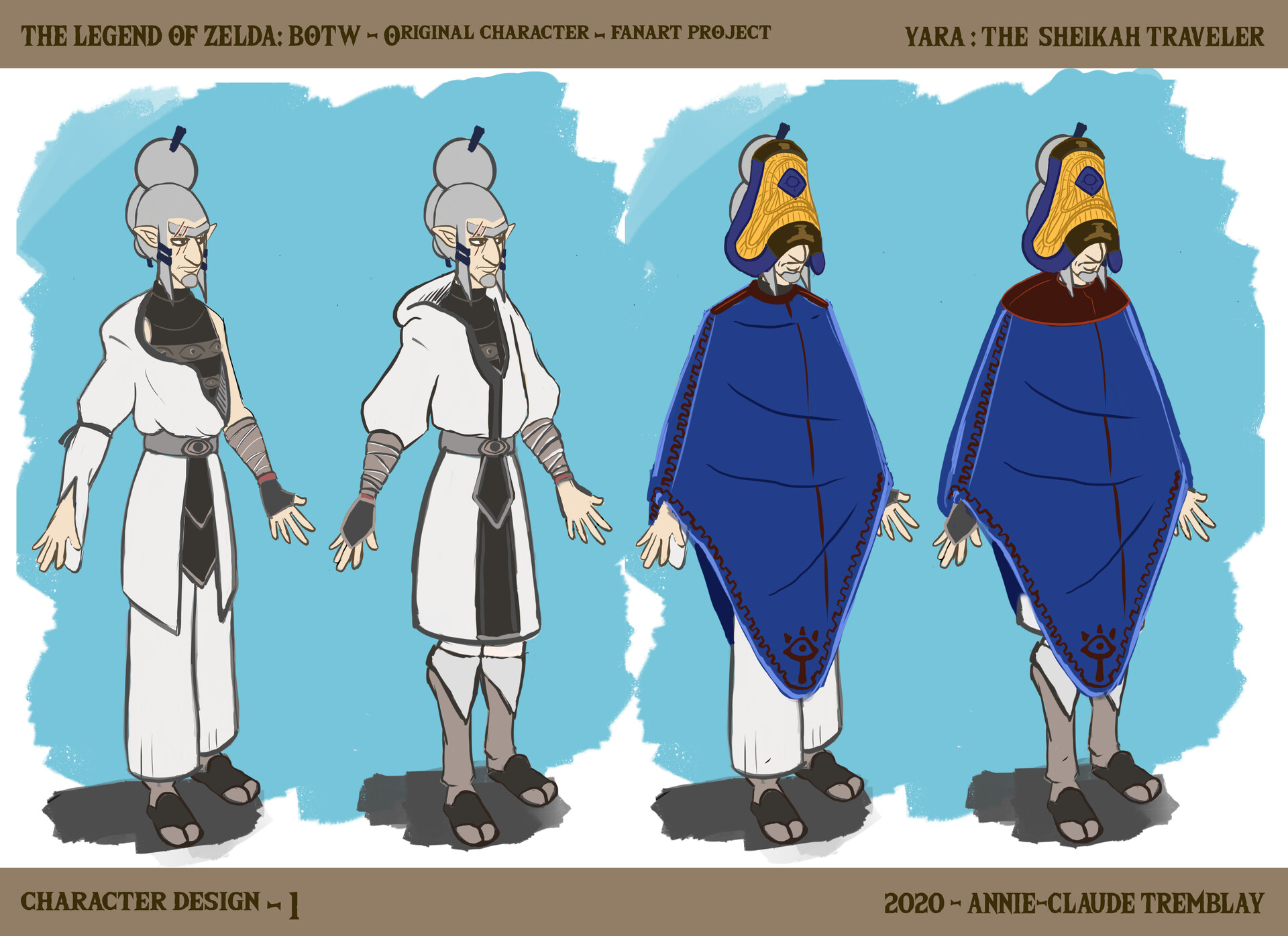 ArtStation The Legend Of Zelda BOTW OC FANART