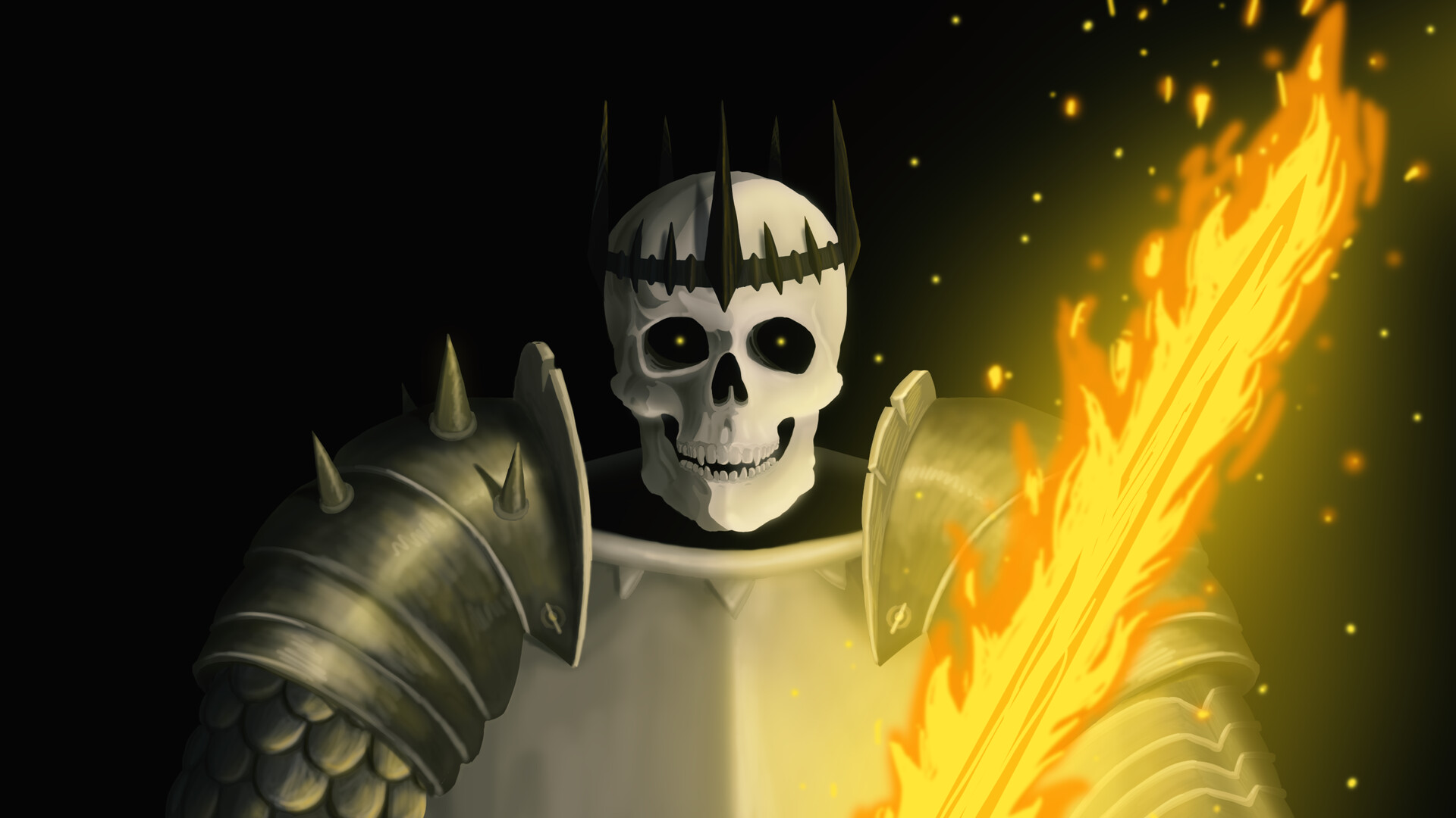 ArtStation - Skeleton king