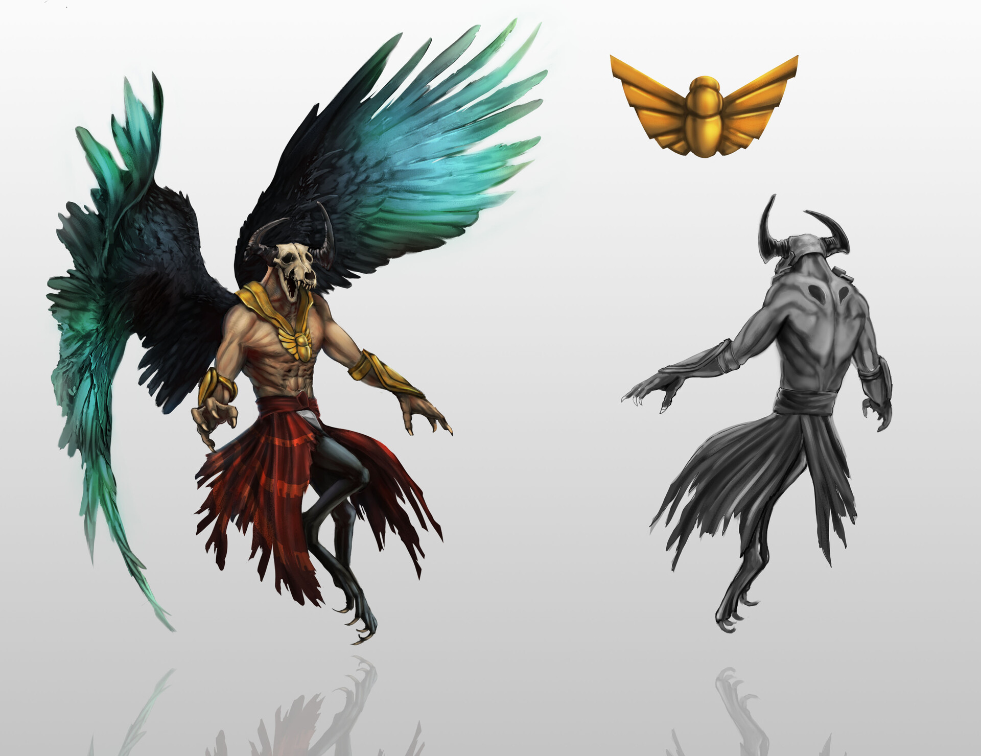 ArtStation - Demonic Creature Concept