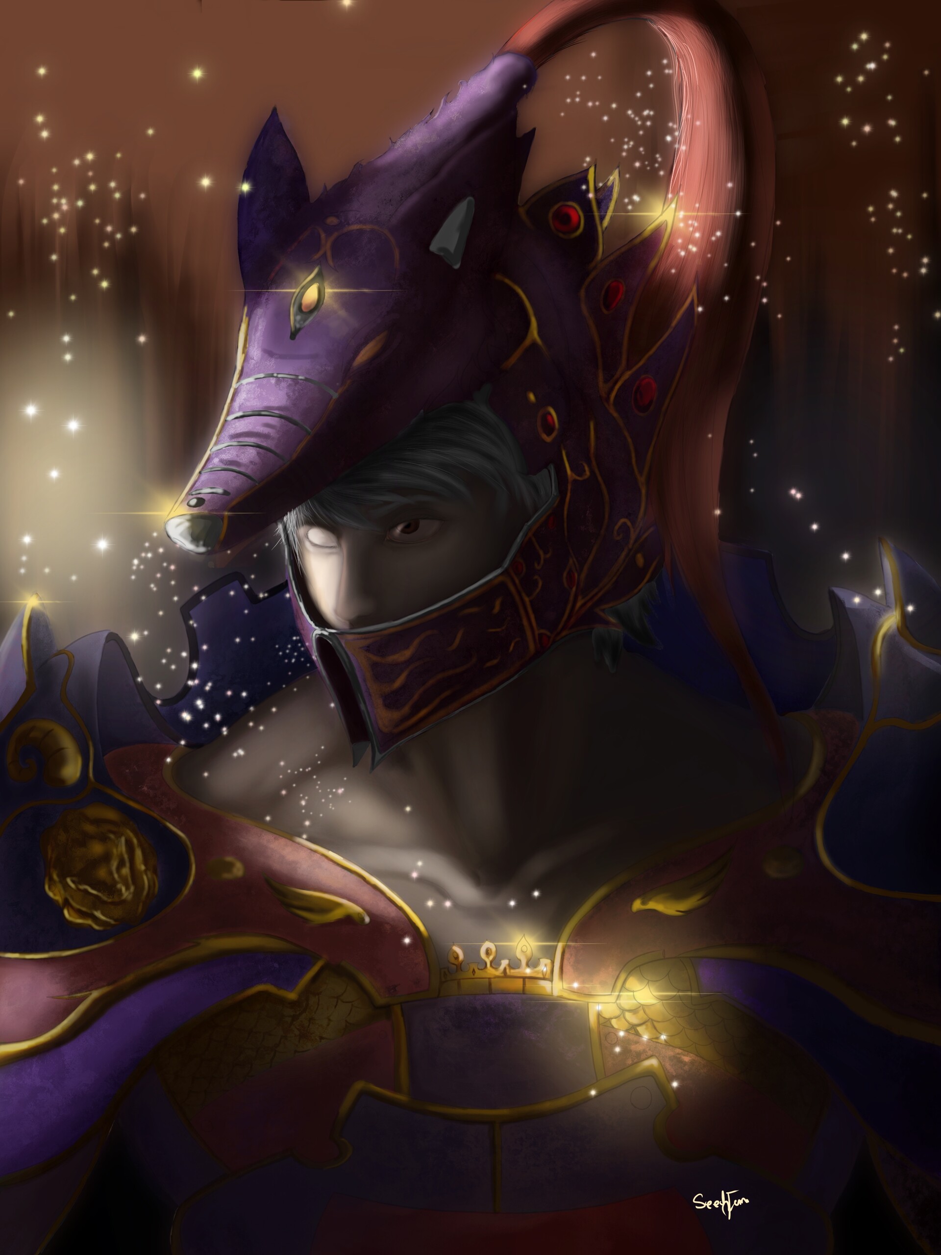 ArtStation - Caballero en Soledad, knight in solitude