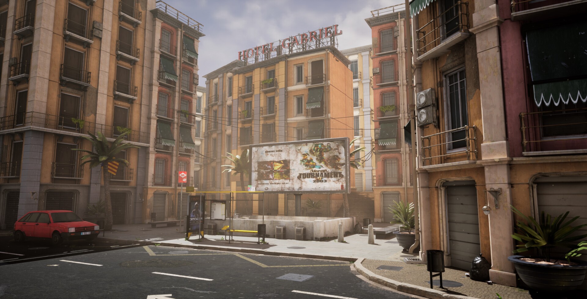 Tim Spaninks - UE4: remake of Critical Ops map - Plaza