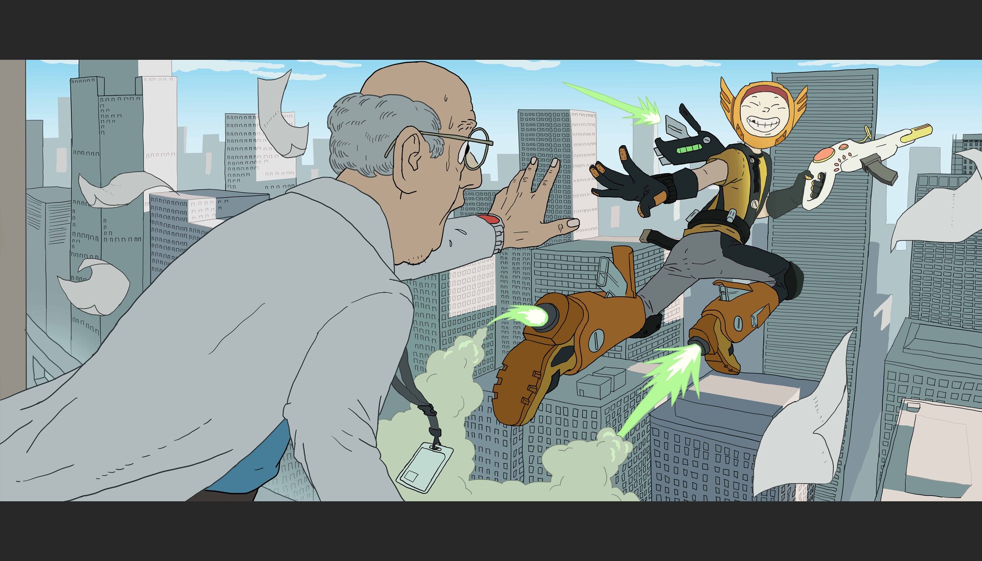 ArtStation - Rocket boy