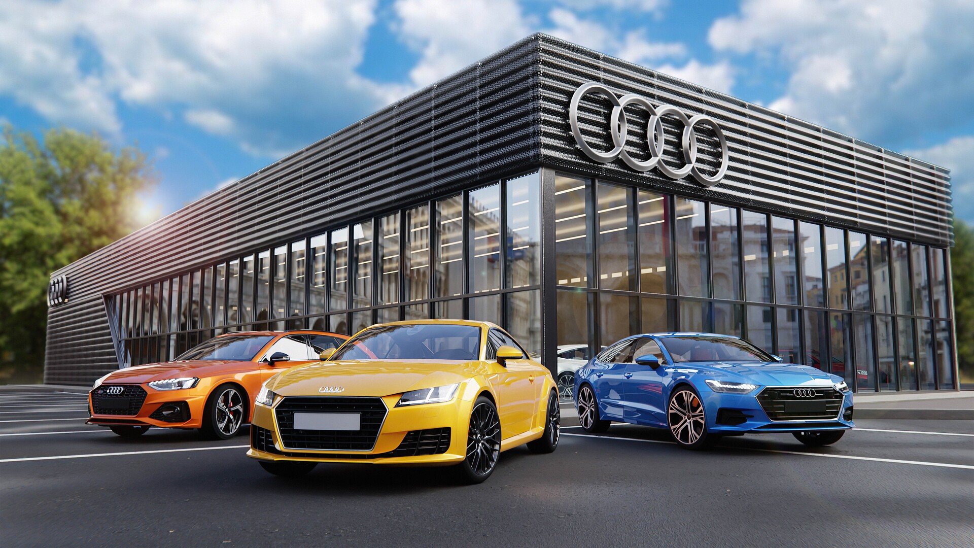 ArtStation - Automotive CG study (2020 Progress)