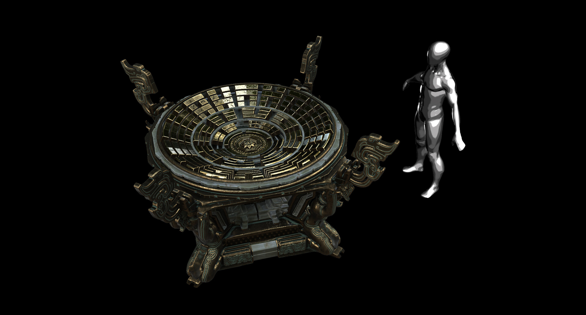 ArtStation - Ancient machine