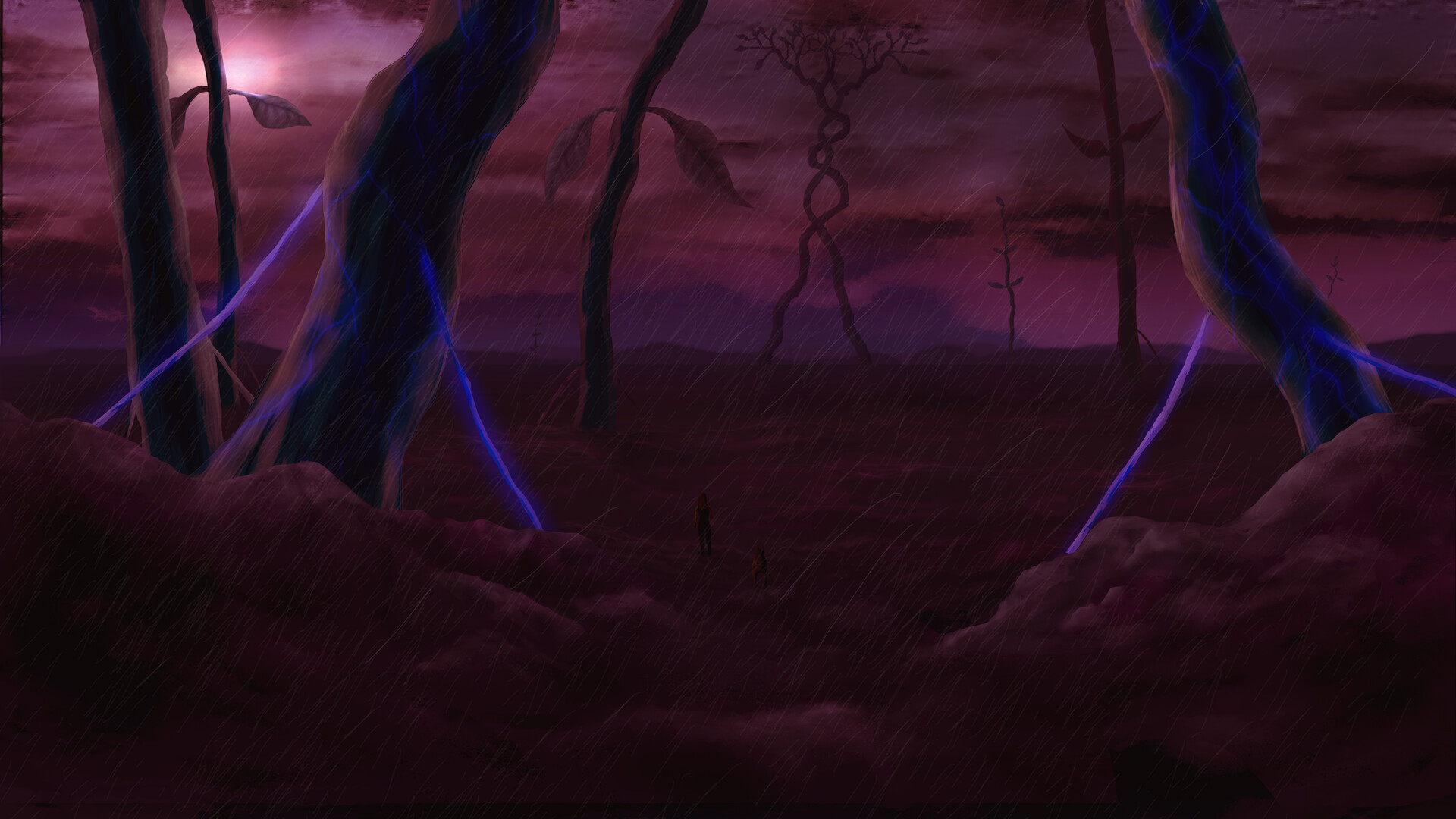 ArtStation - Rain All Night