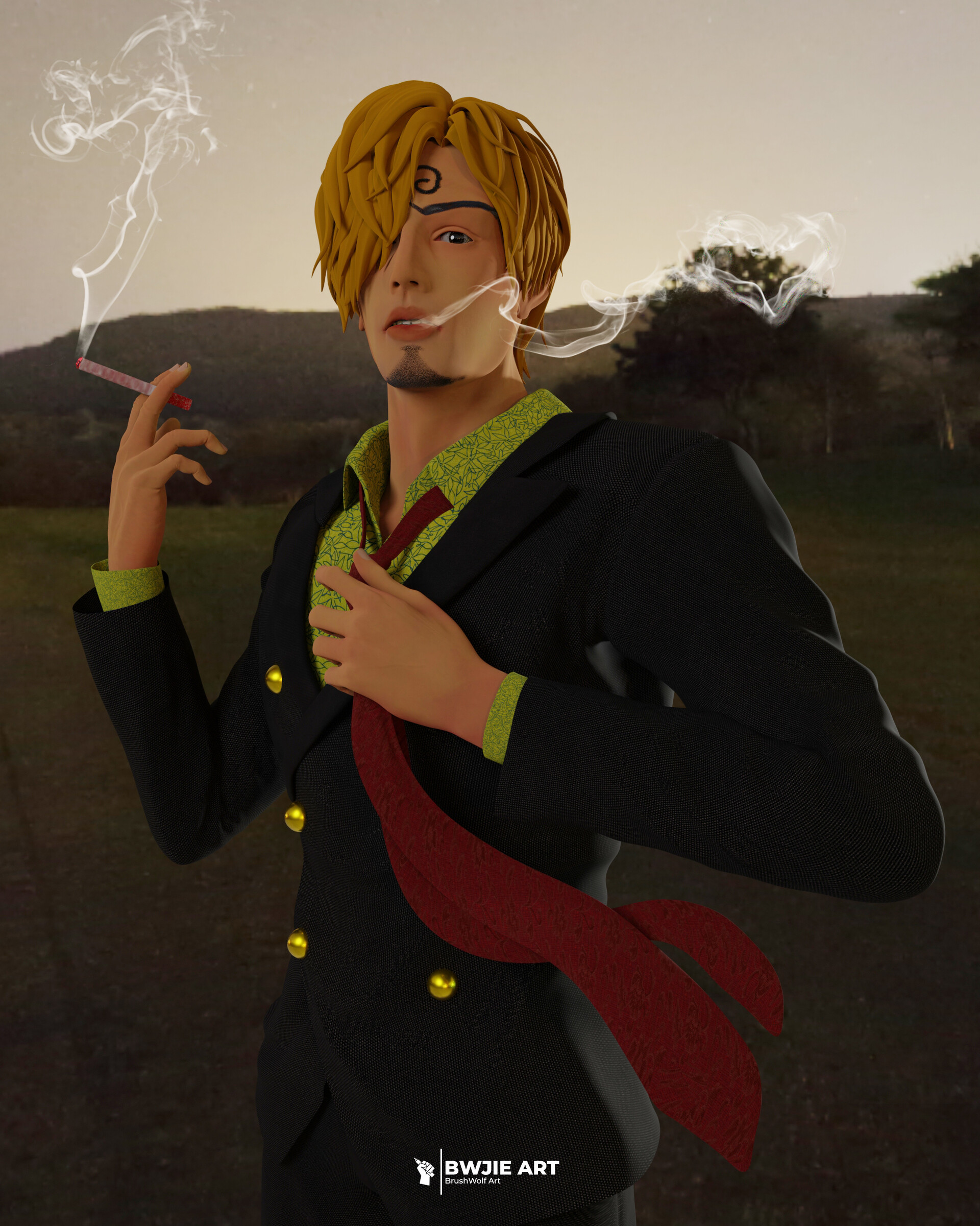 ArtStation - Black-Leg Sanji