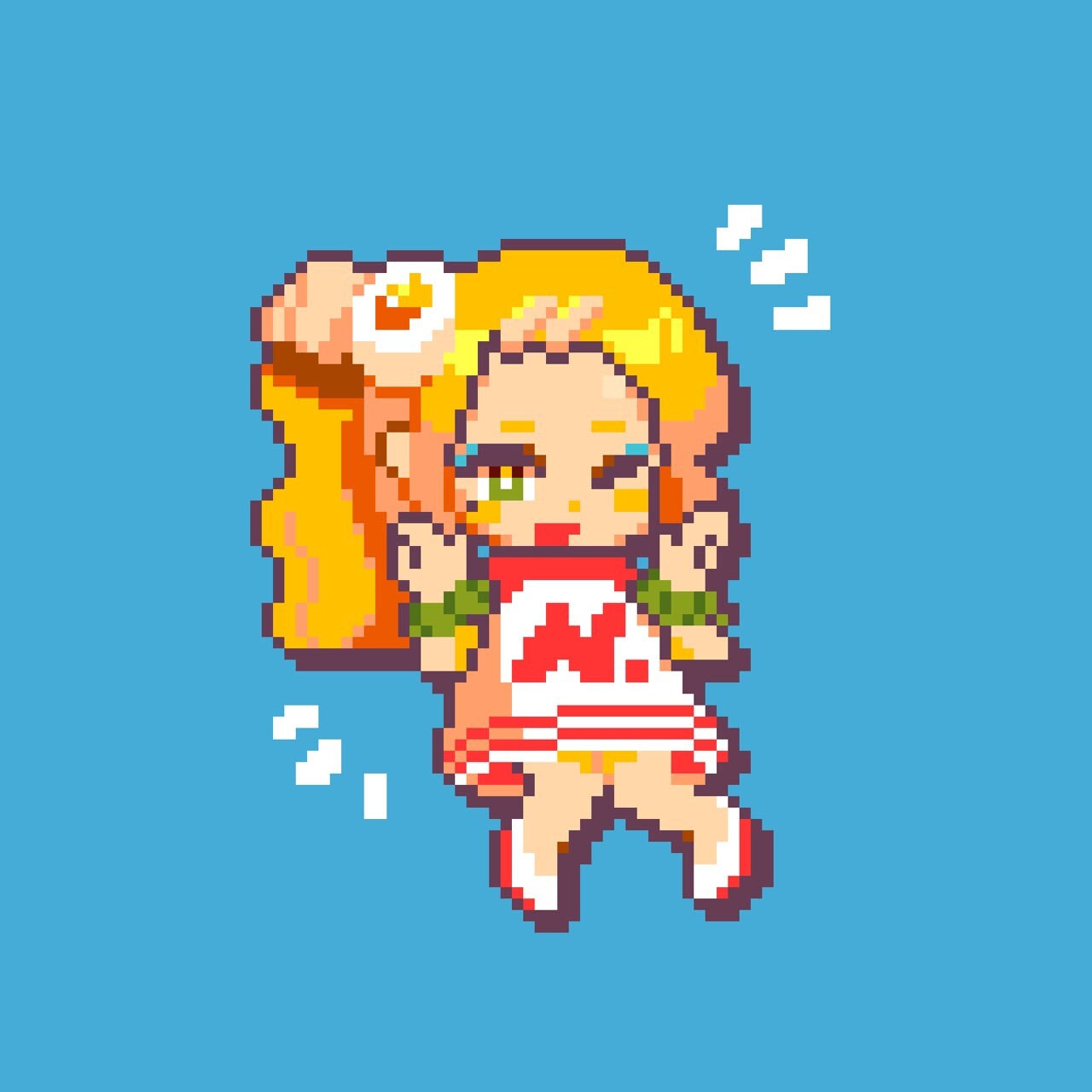 ArtStation - pixel girl