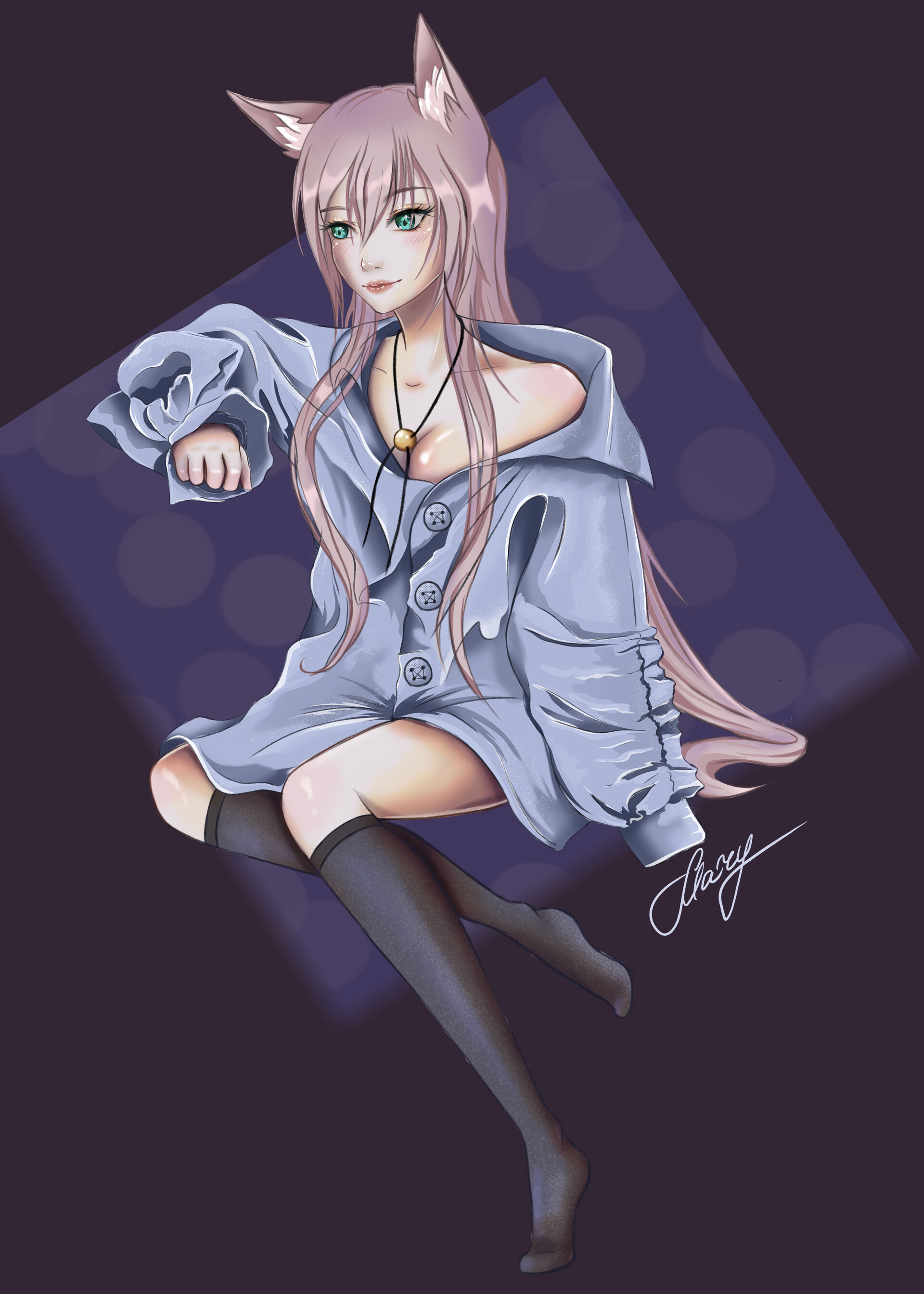 ArtStation - Neko girl