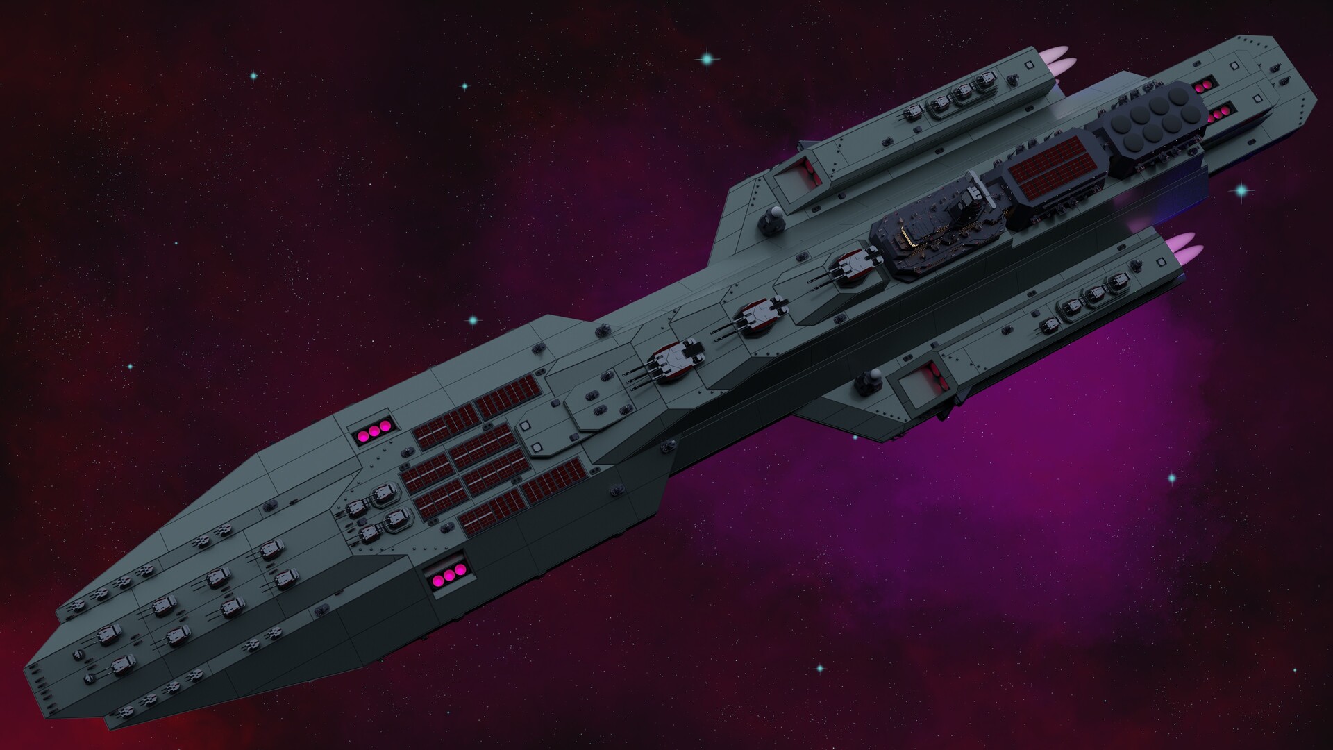 ArtStation - Hyu Zira class Battle Raider