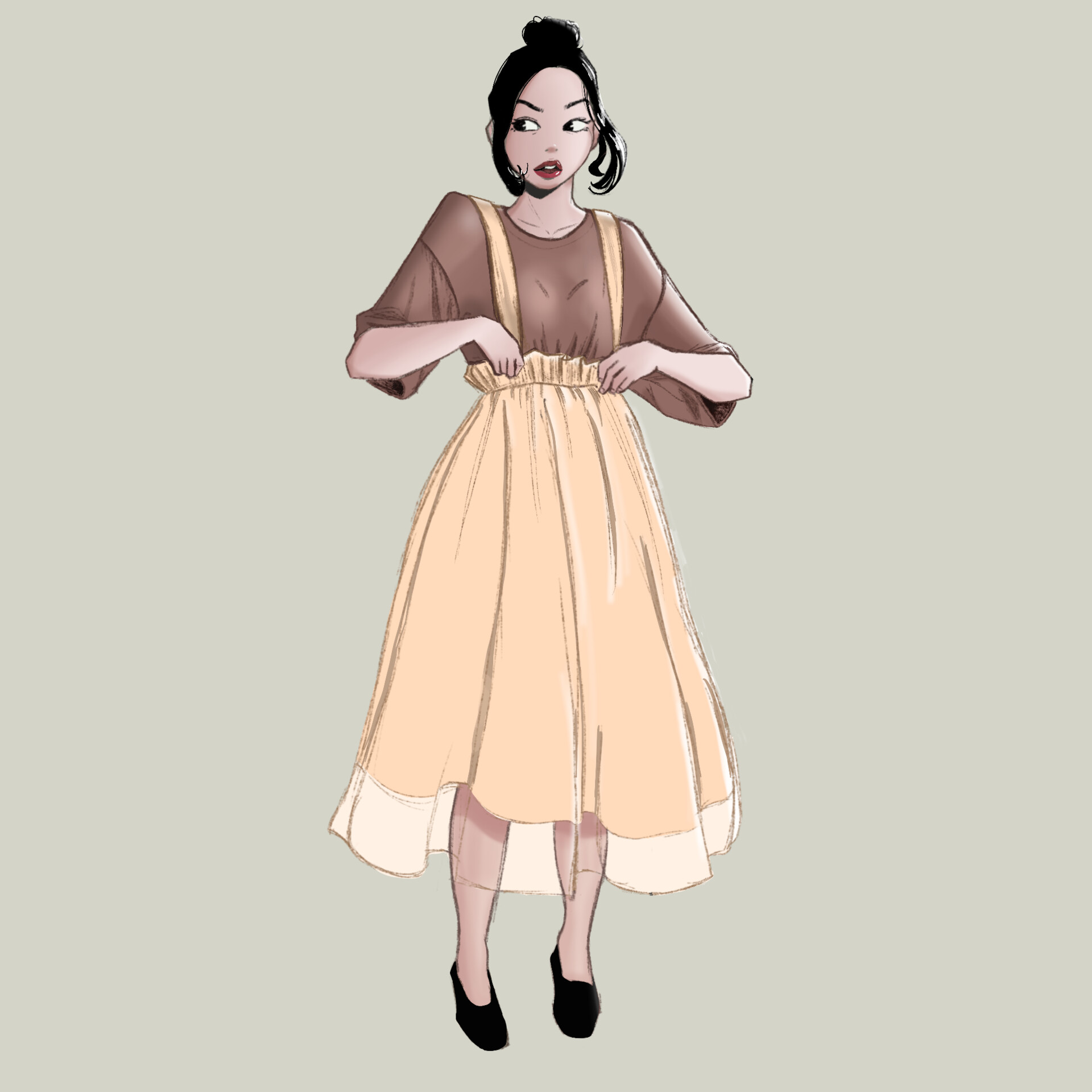 ArtStation - Full Body Drawing Attempt