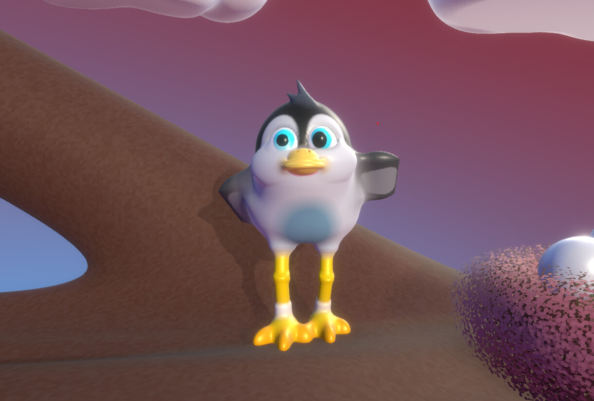 ArtStation - Clay Bird Groove Animation
