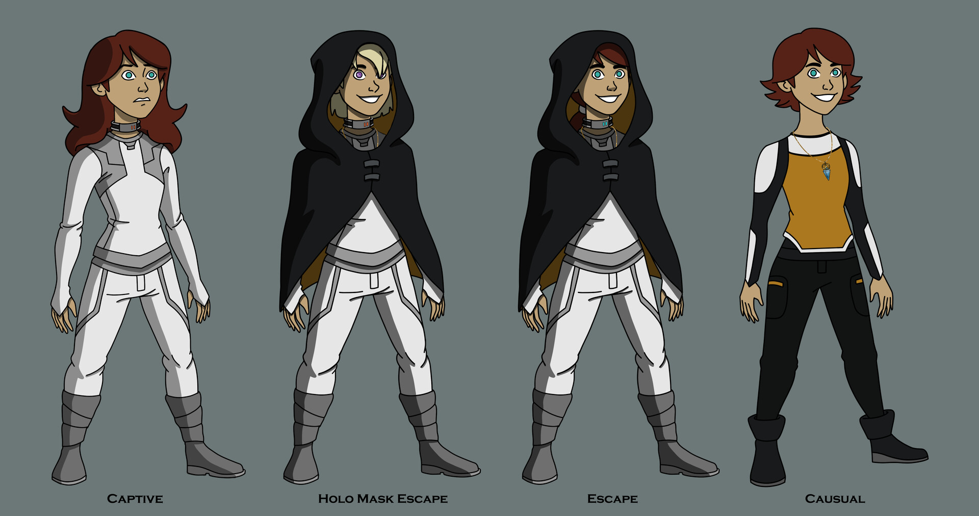 ArtStation - Ready or Knott: Amberleigh final redesign