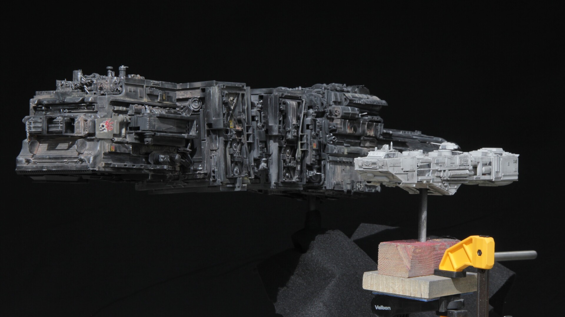 ArtStation - Black Star, Studio Scale Starship Model