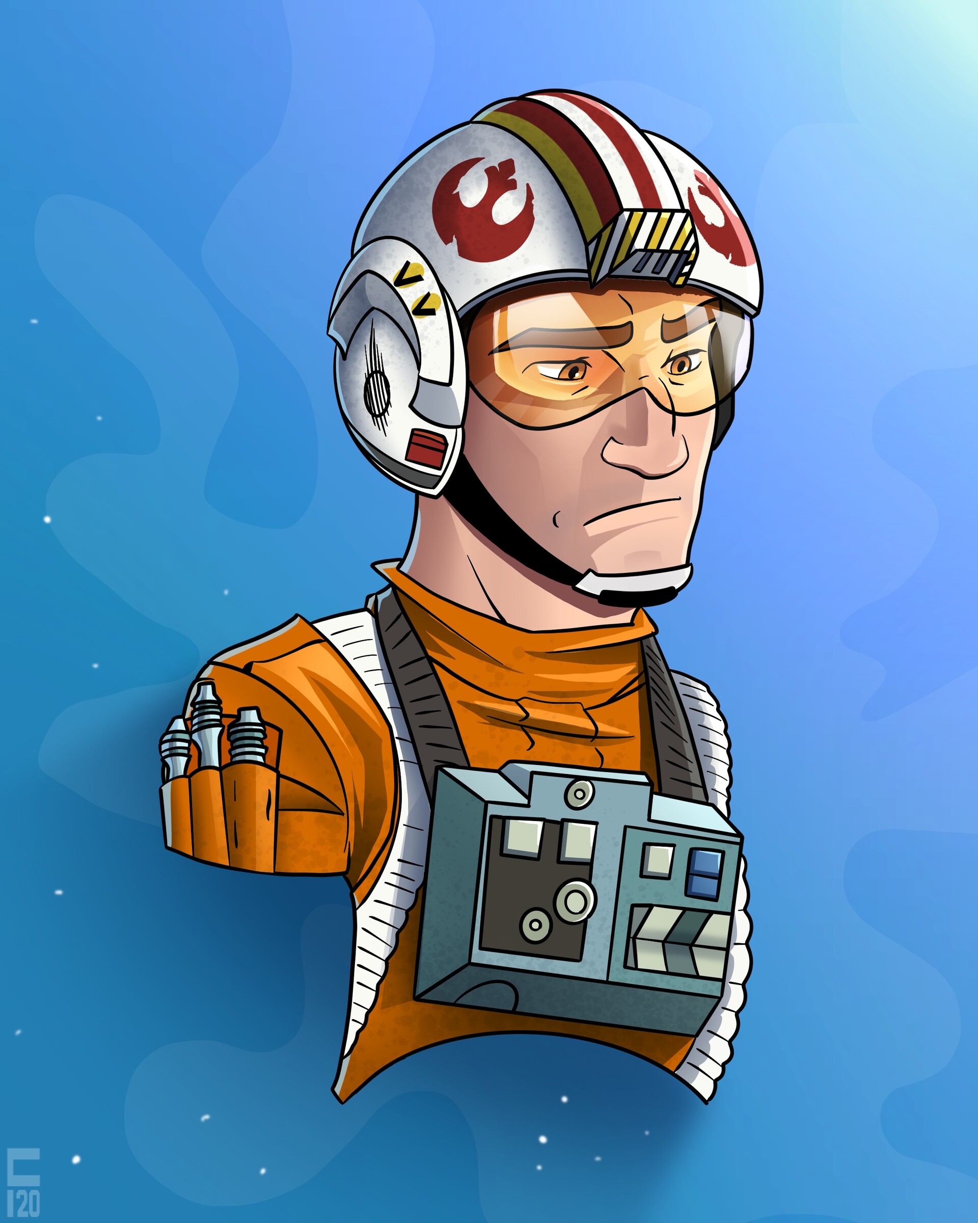 ArtStation - X-Wing Pilot