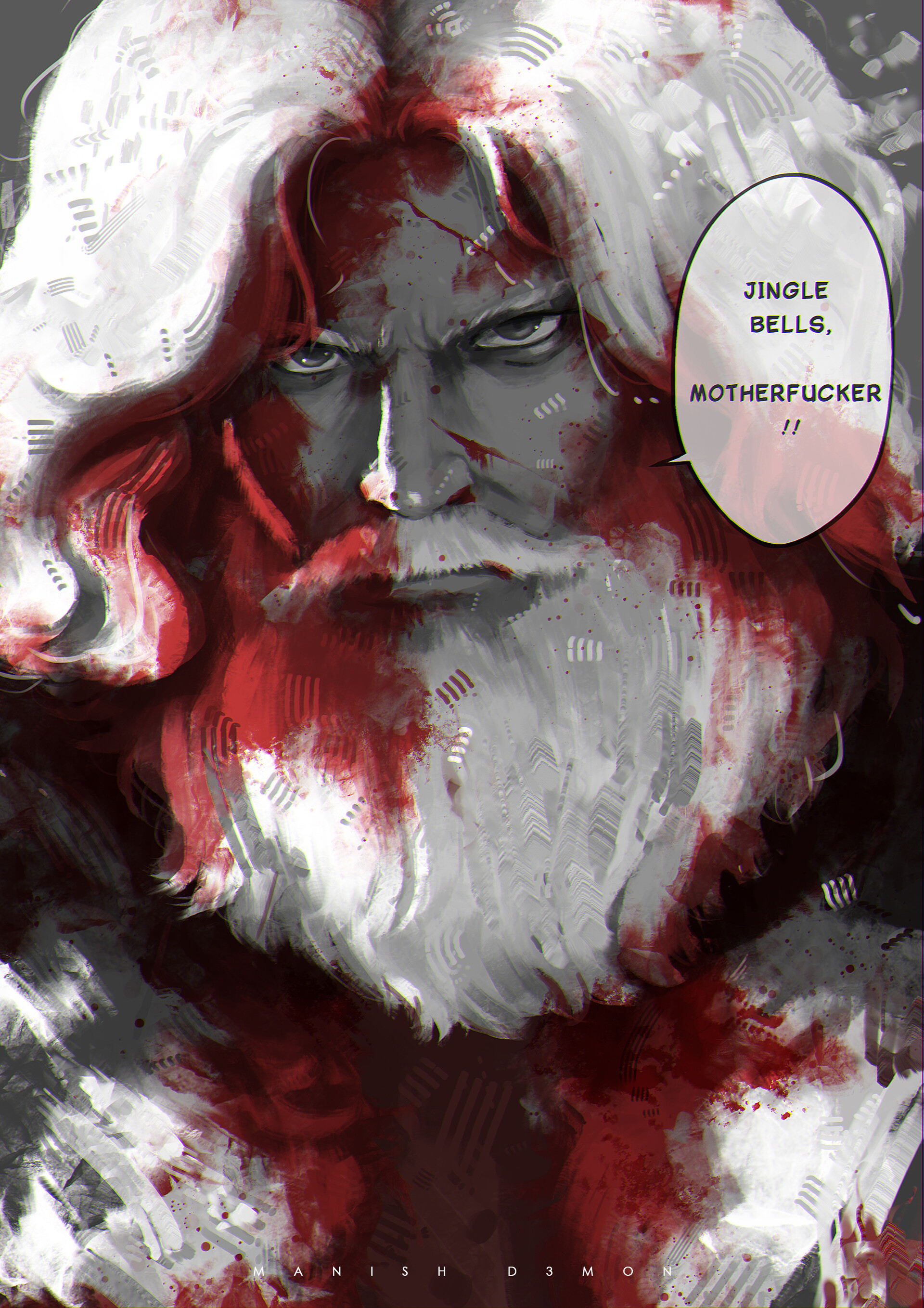 ArtStation - Santa Blood