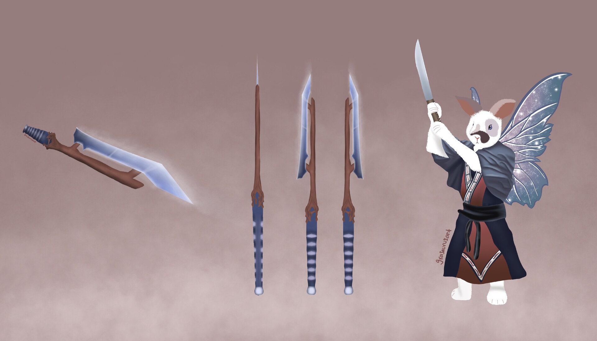 ArtStation - Japanese Weapon Design