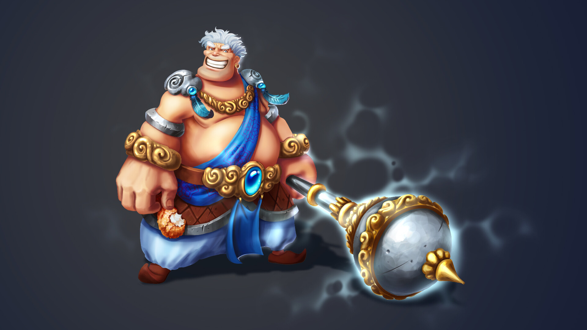 ArtStation - Fierce Warrior Bhimasena